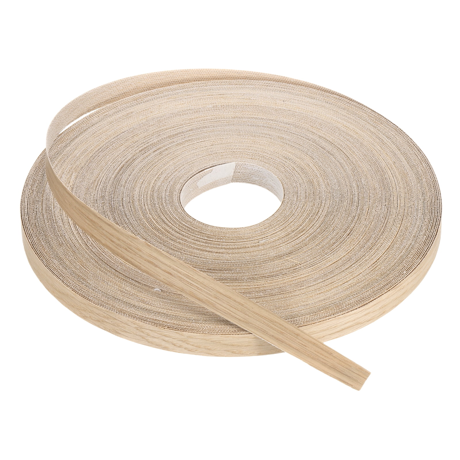 Uxcell Edge Banding, Wood Veneer Tape Pre-glued Flexible Plywood Edge ...