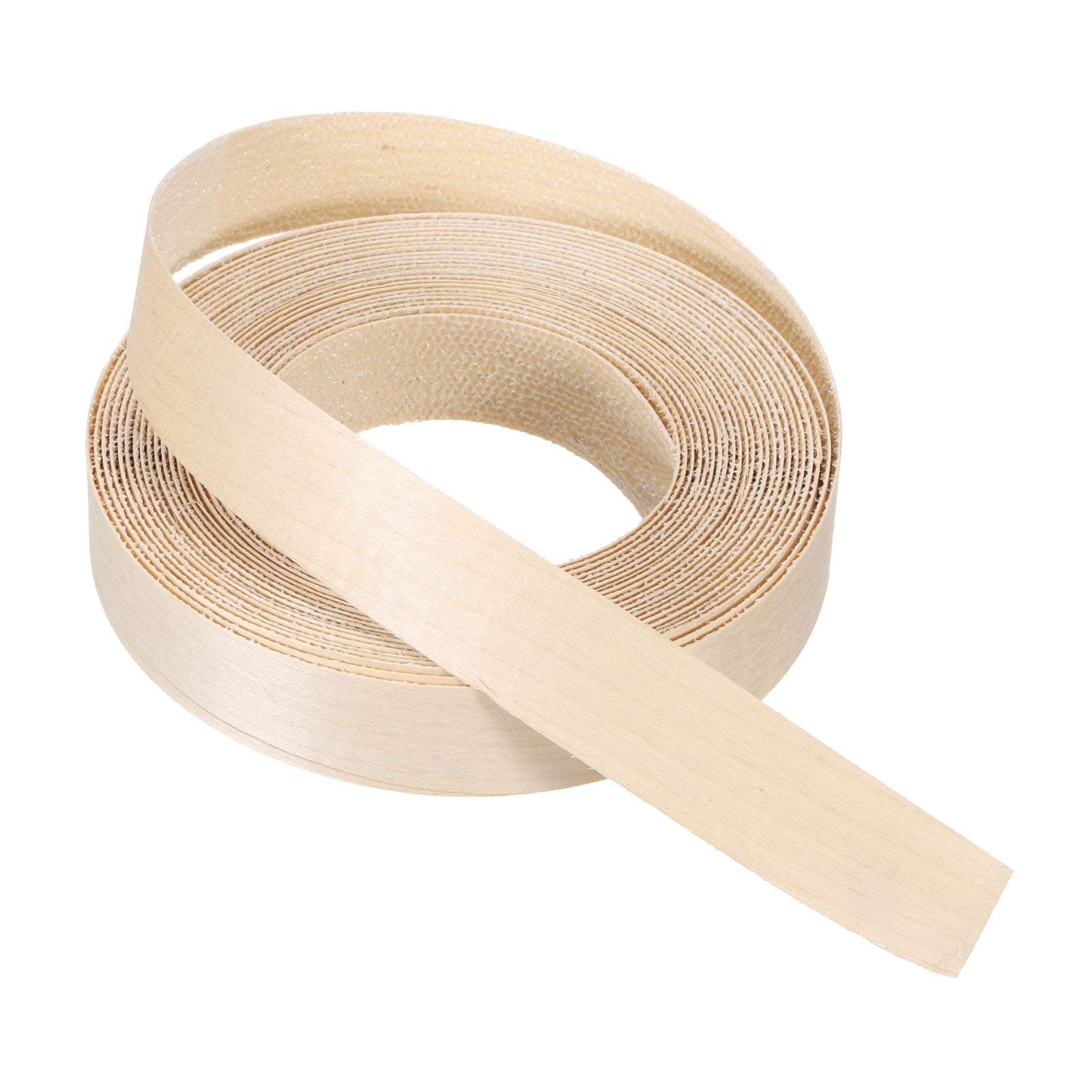 Uxcell Edge Banding, Wood Veneer Tape Pre-glued Flexible Plywood Edge ...