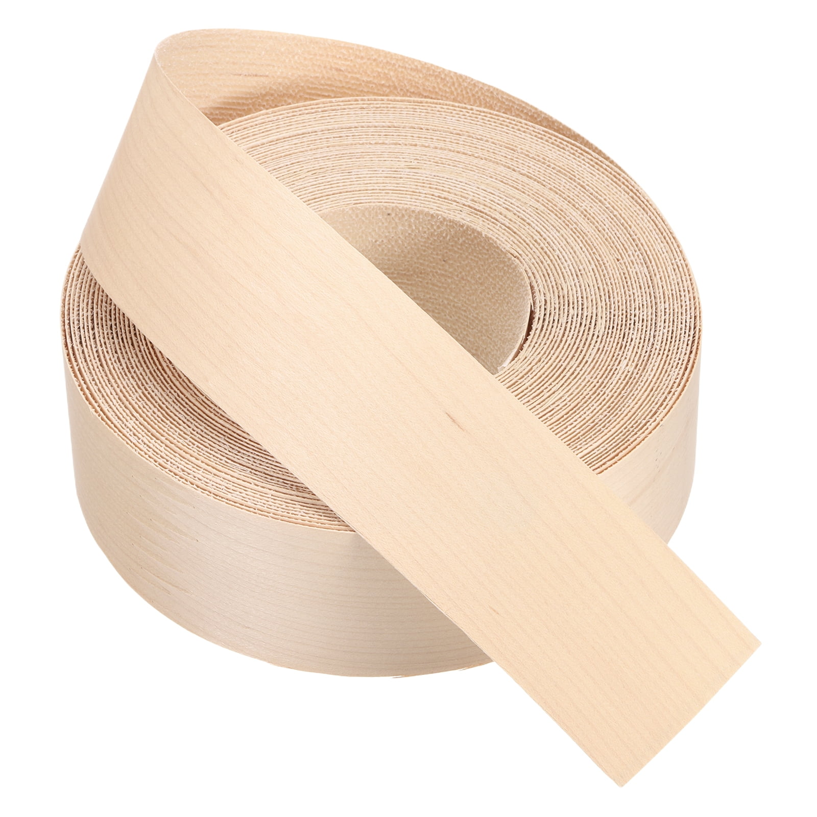 Uxcell Edge Banding, Wood Veneer Tape Pre-glued Flexible Plywood Edge ...