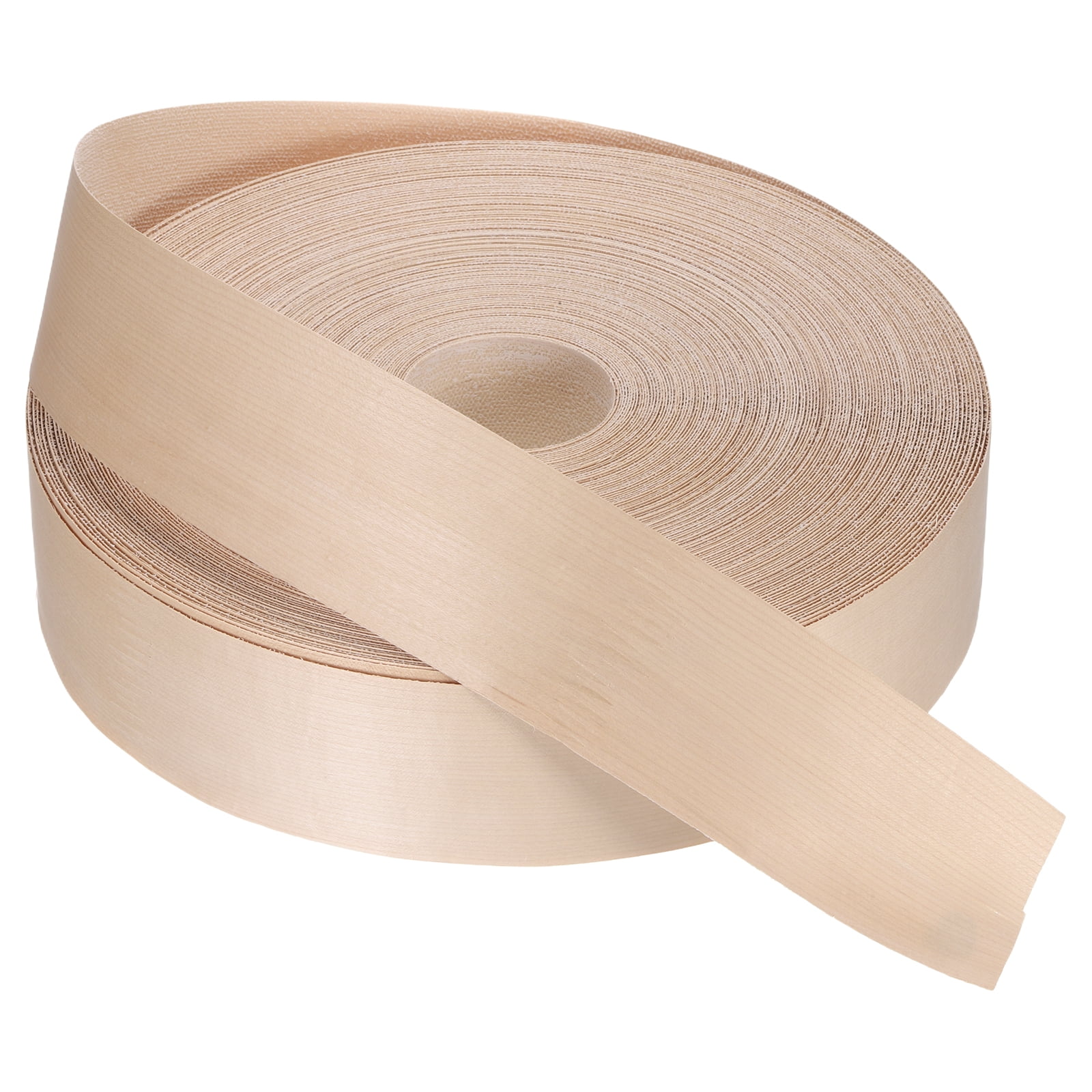 Uxcell Edge Banding, Wood Veneer Tape Pre-glued Flexible Plywood Edge ...