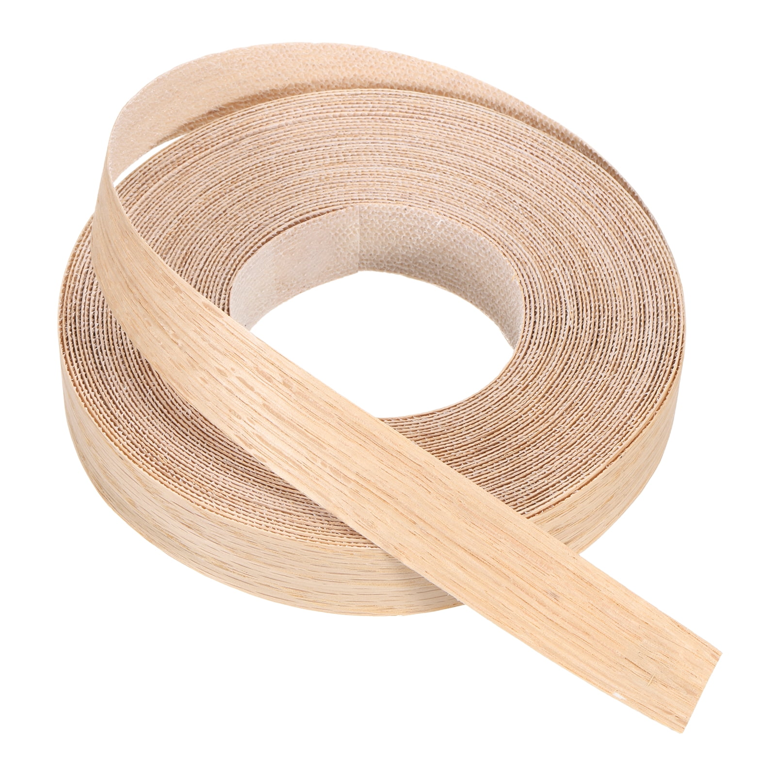 Uxcell Edge Banding, Wood Veneer Tape Pre-glued Flexible Plywood Edge ...