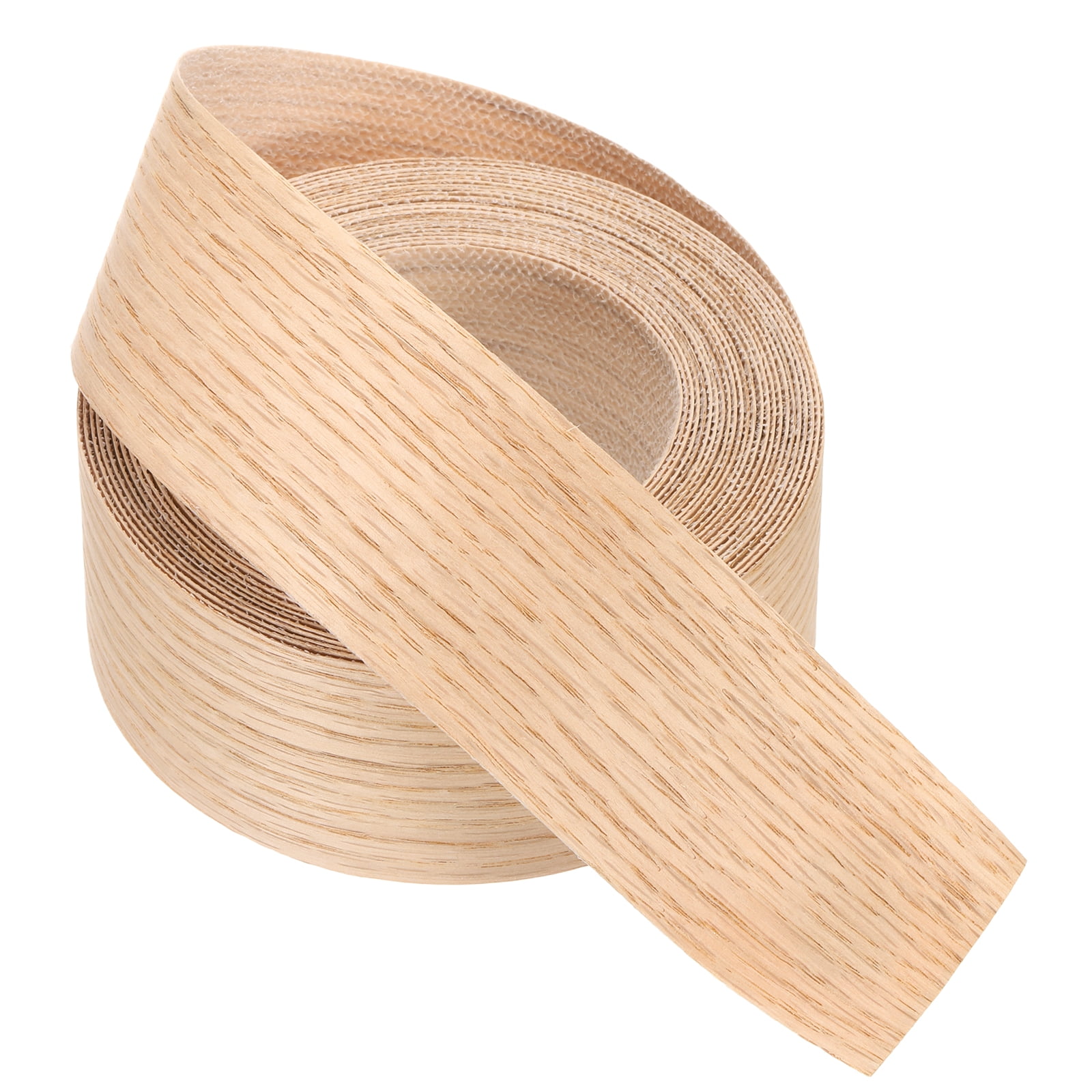 Uxcell Edge Banding, Wood Veneer Tape Pre-glued Flexible Plywood Edge ...