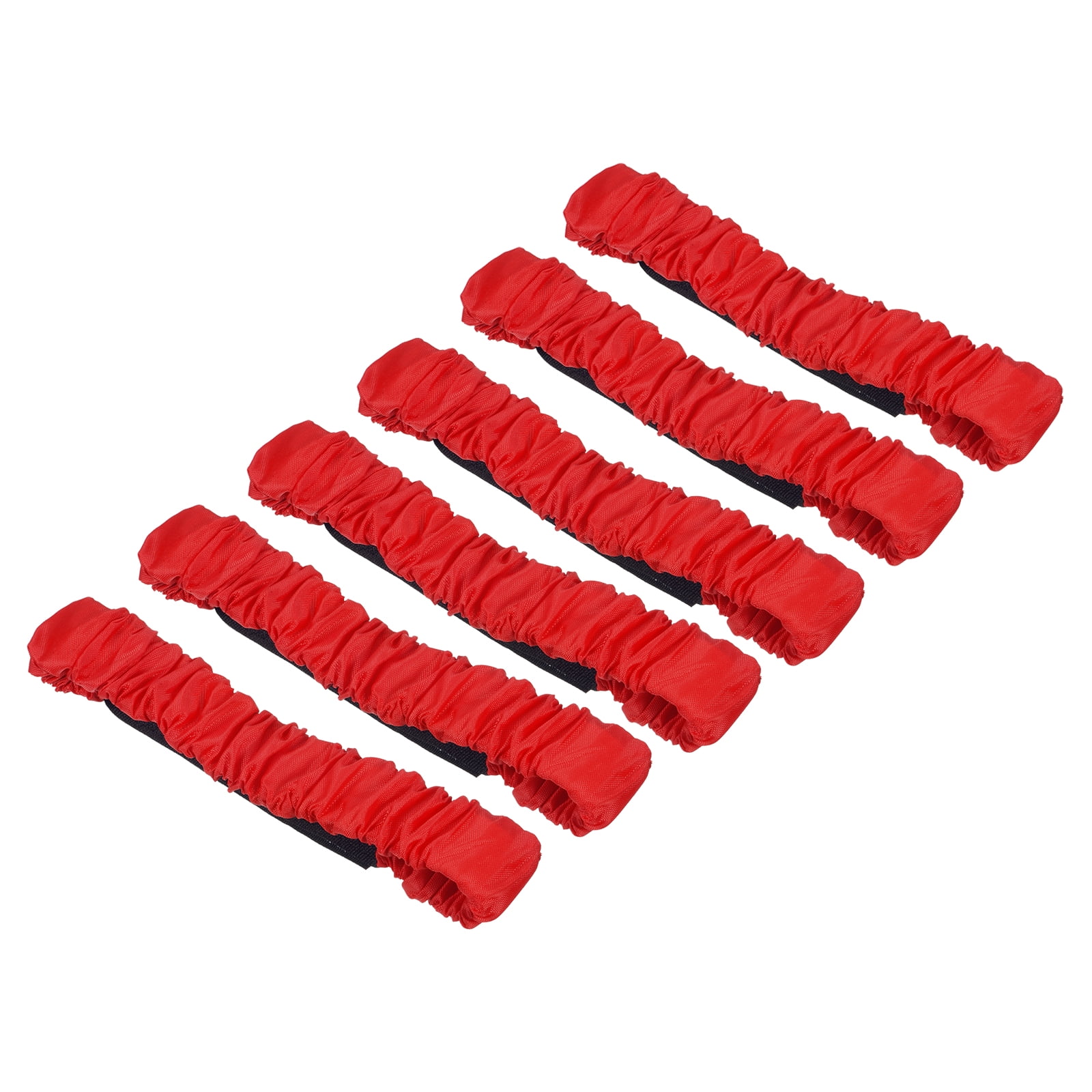 Uxcell Elastic 3 Legged Race Tie Band Outdoor Carnival Relay Game, Red ...