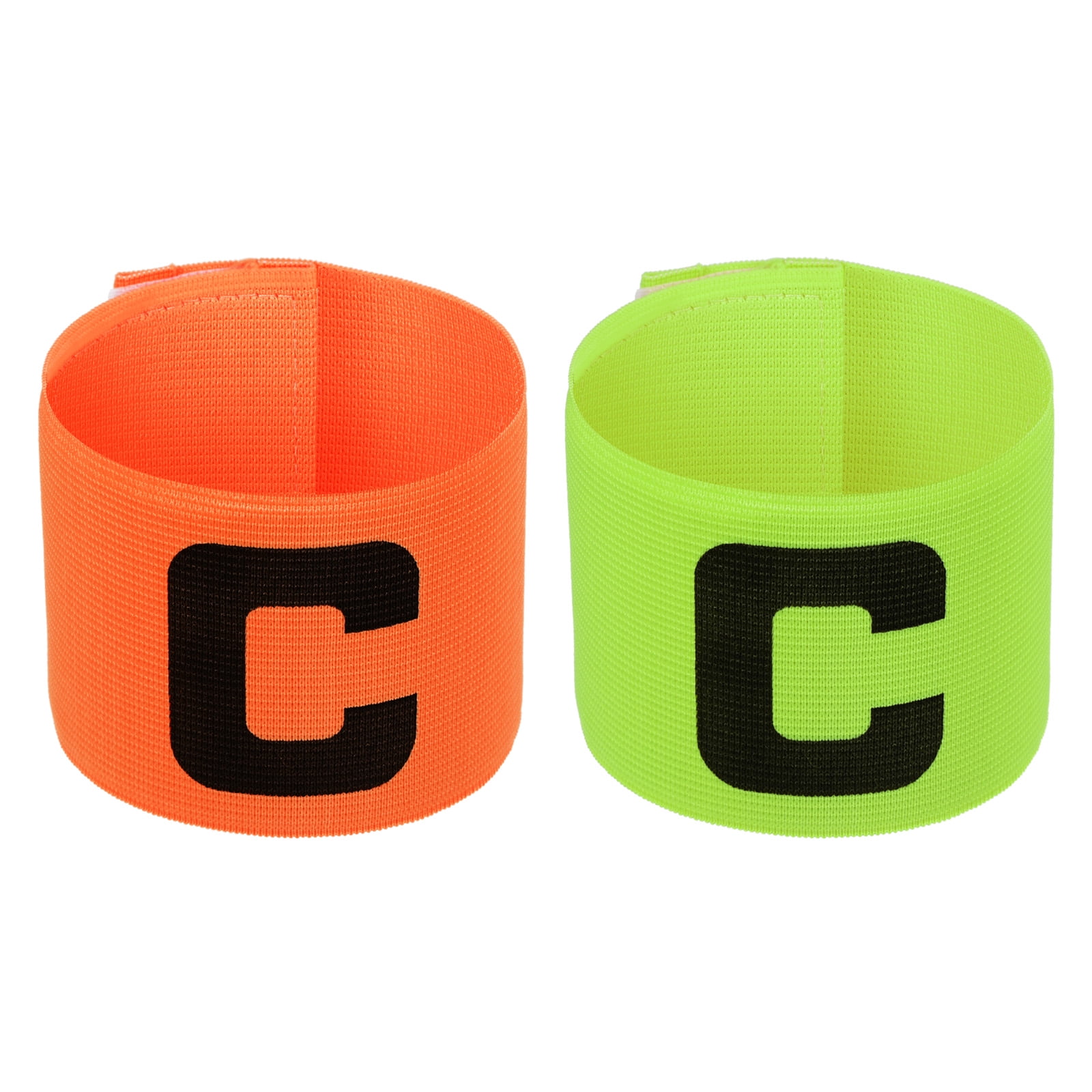 Uxcell Elastic Captain's Armband Soccer Team Training Arm Band Orange ...
