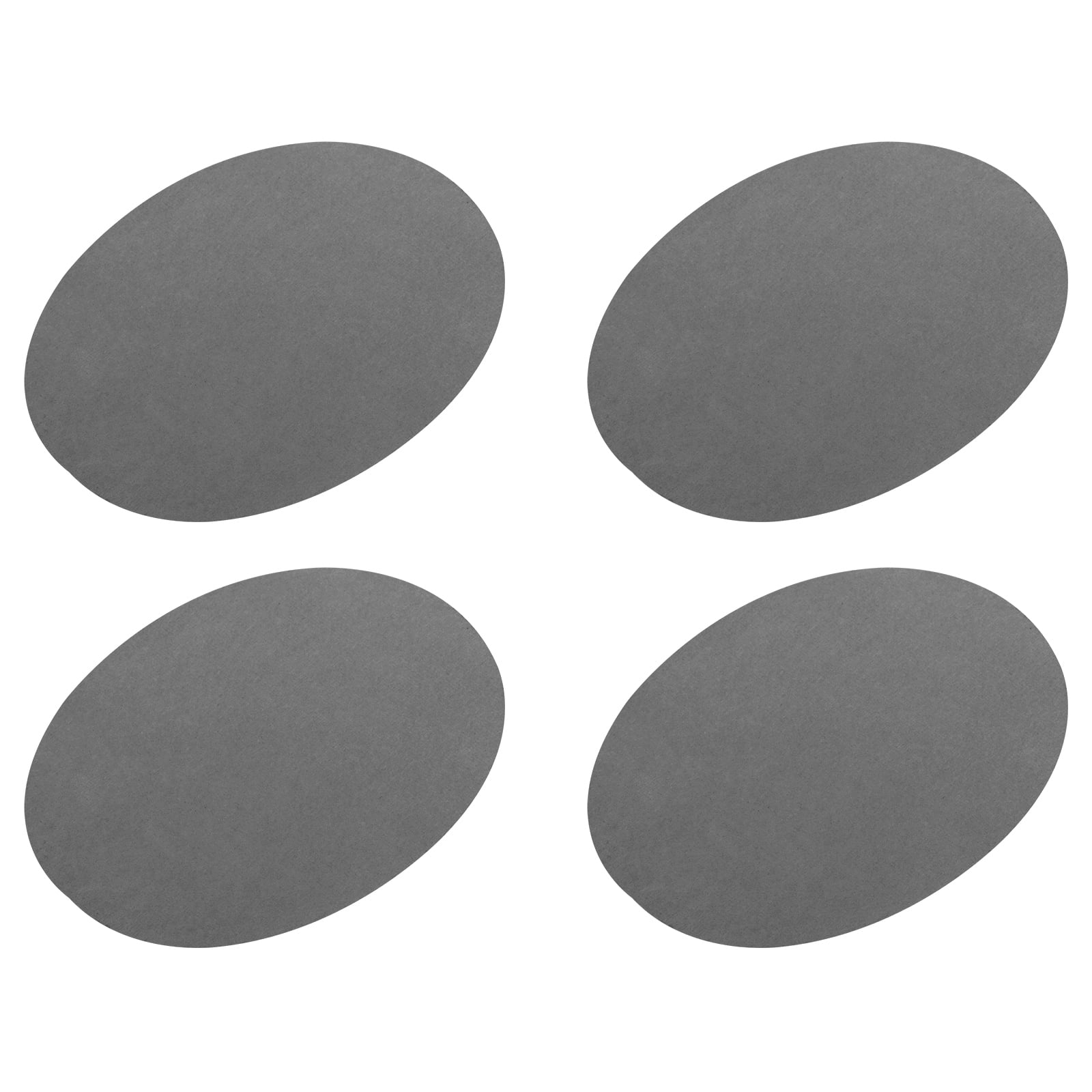Uxcell Elbow Knee Fabric Patches Repair Patches Oval 4 Pack Blue Gray ...