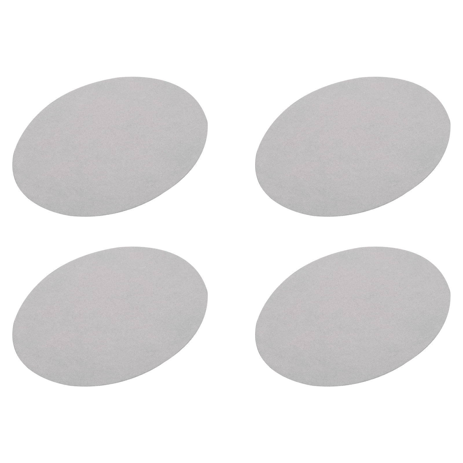 Uxcell Elbow Knee Fabric Patches Repair Patches Oval 4 Pack Light Grey ...