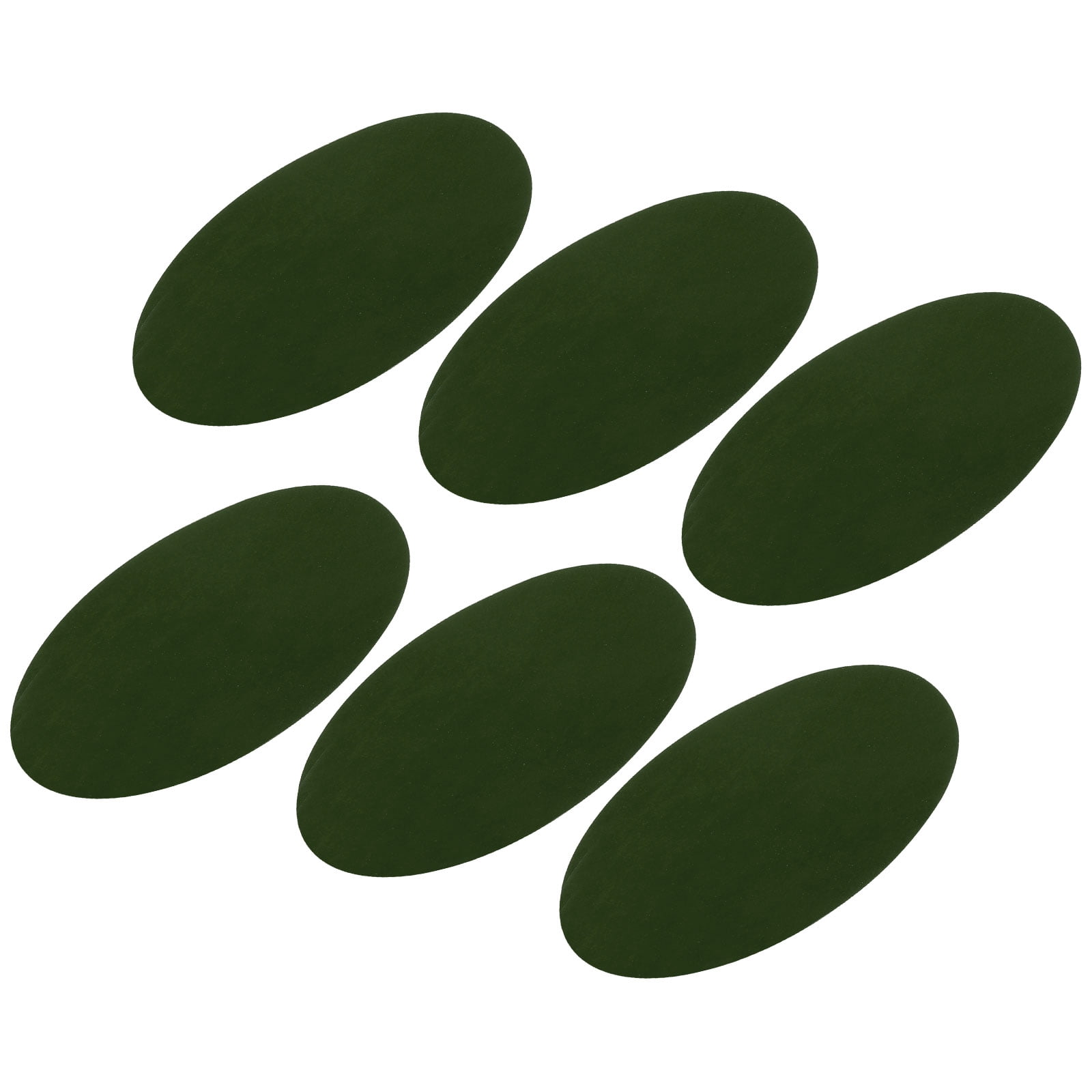 Uxcell Elbow Knee Iron-on Fabric Patches Army Green for Clothing Repair ...