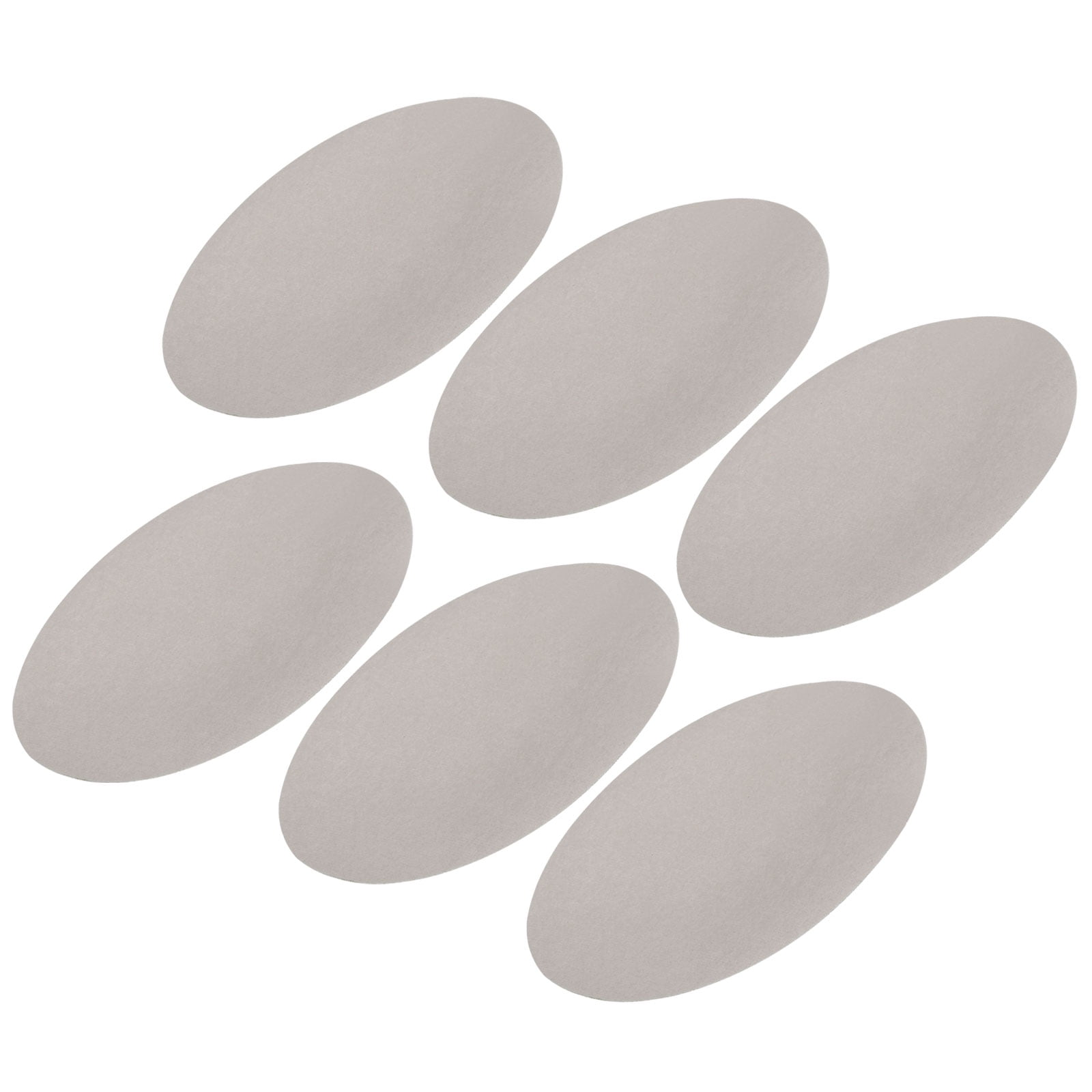 Uxcell Elbow Knee Iron-on Fabric Patches Repair Patches Light Grey for ...