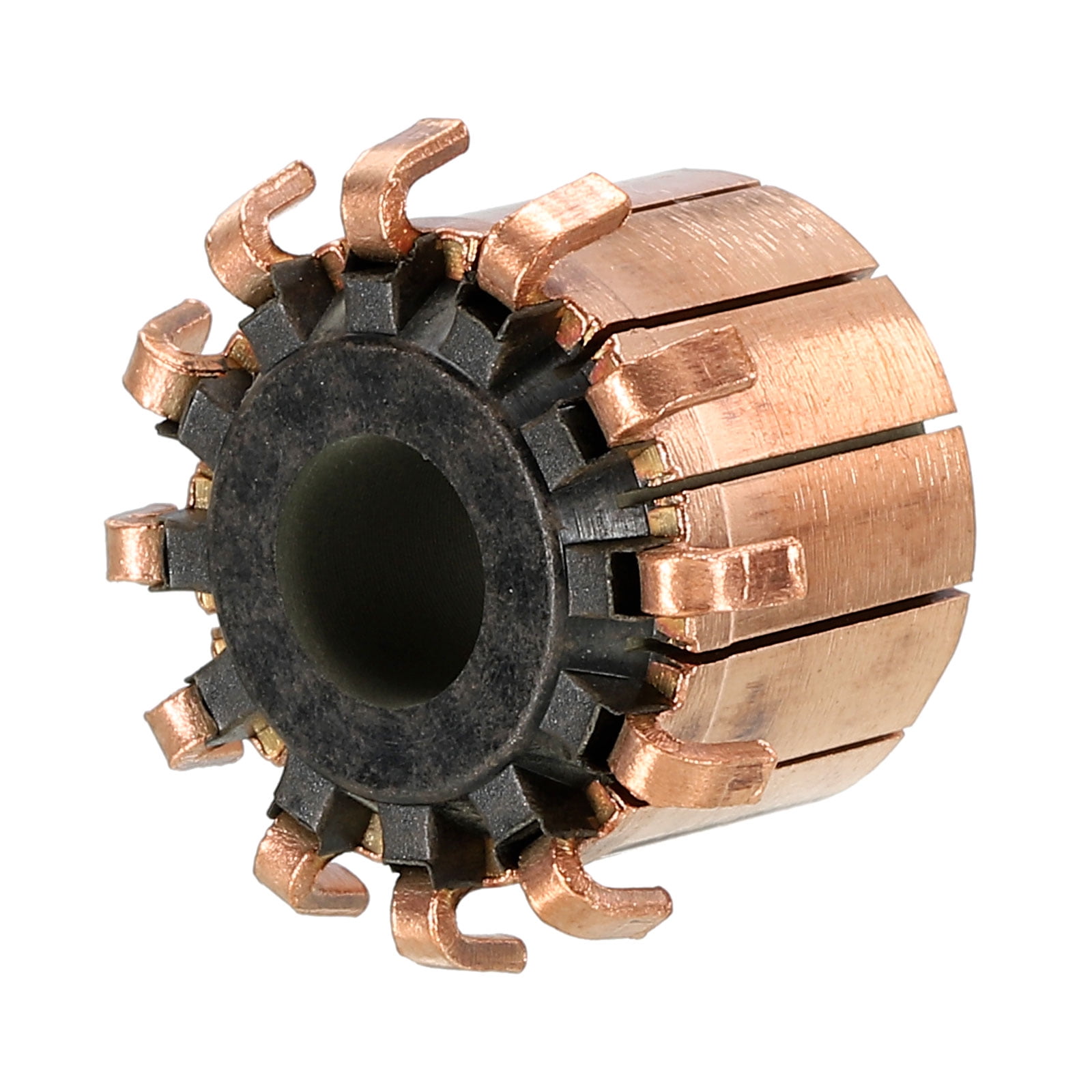 Uxcell Electric Motor Commutator 12 Gear Teeth 7.96mm ID 19.2mm OD ...