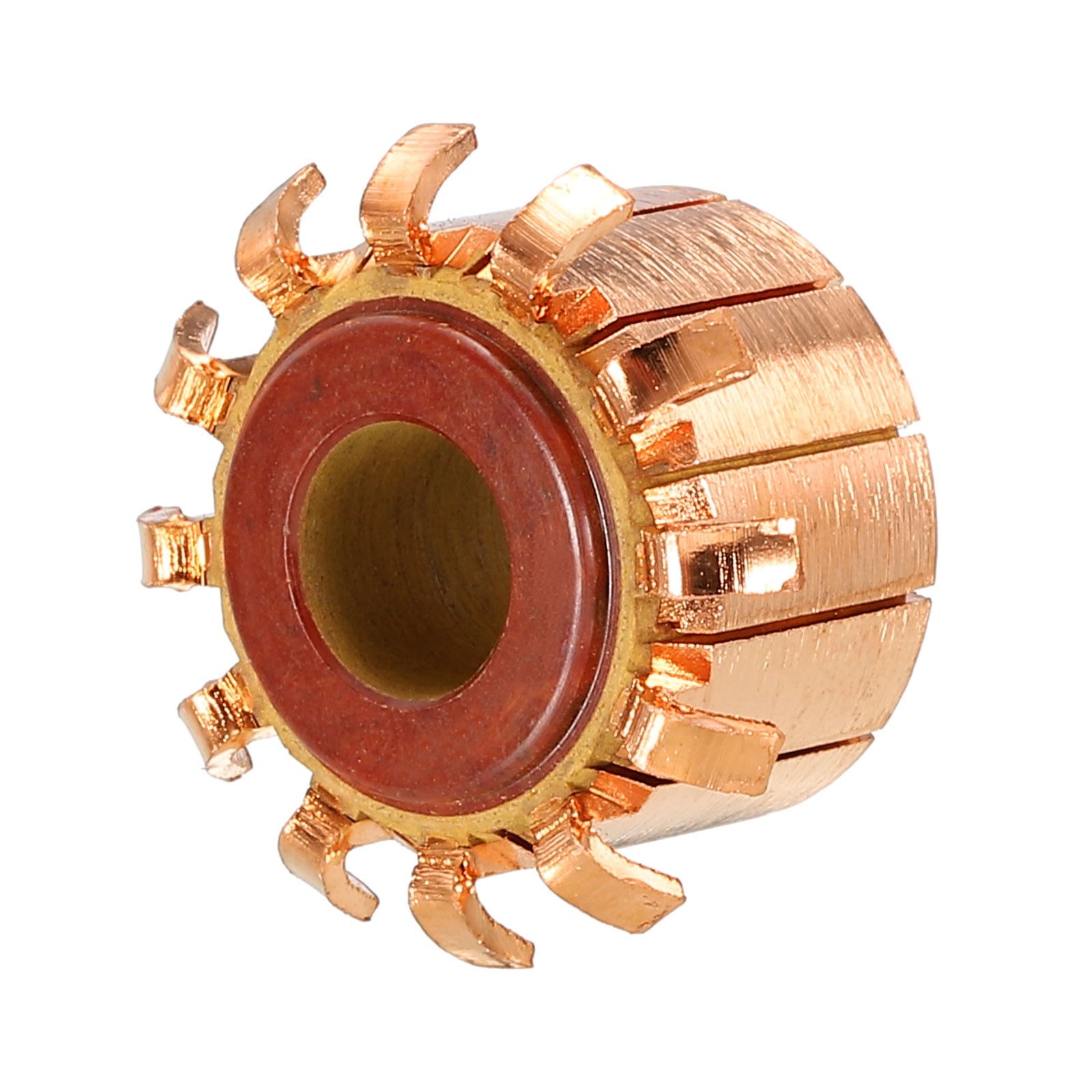 Uxcell Electric Motor Commutator 12 Gear Teeth 8mm ID 18.8mm OD ...