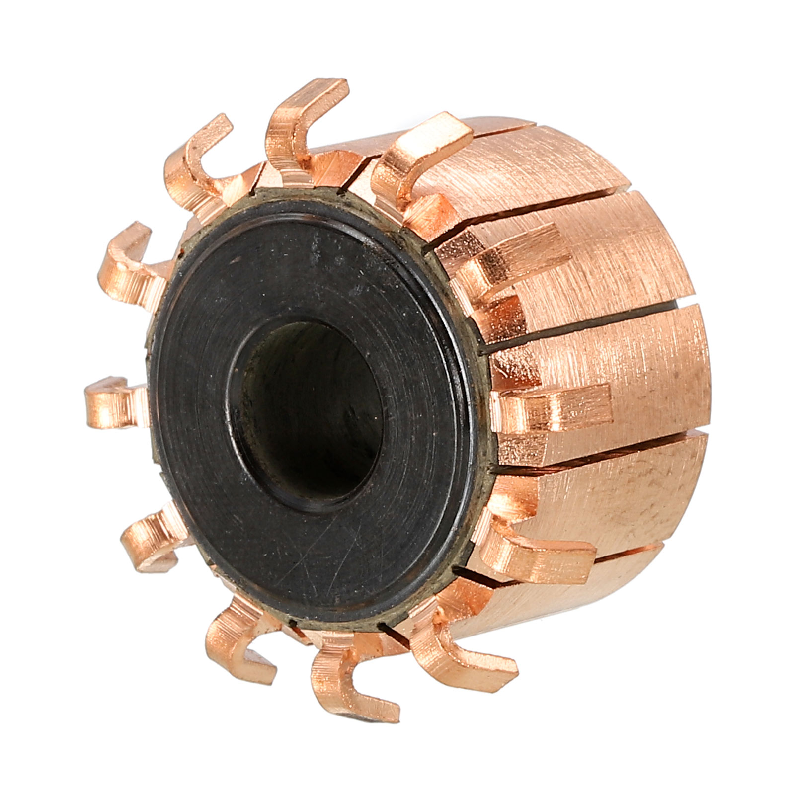 Uxcell Electric Motor Commutator 12 Gears Teeth 8mm ID 23mm OD Copper ...