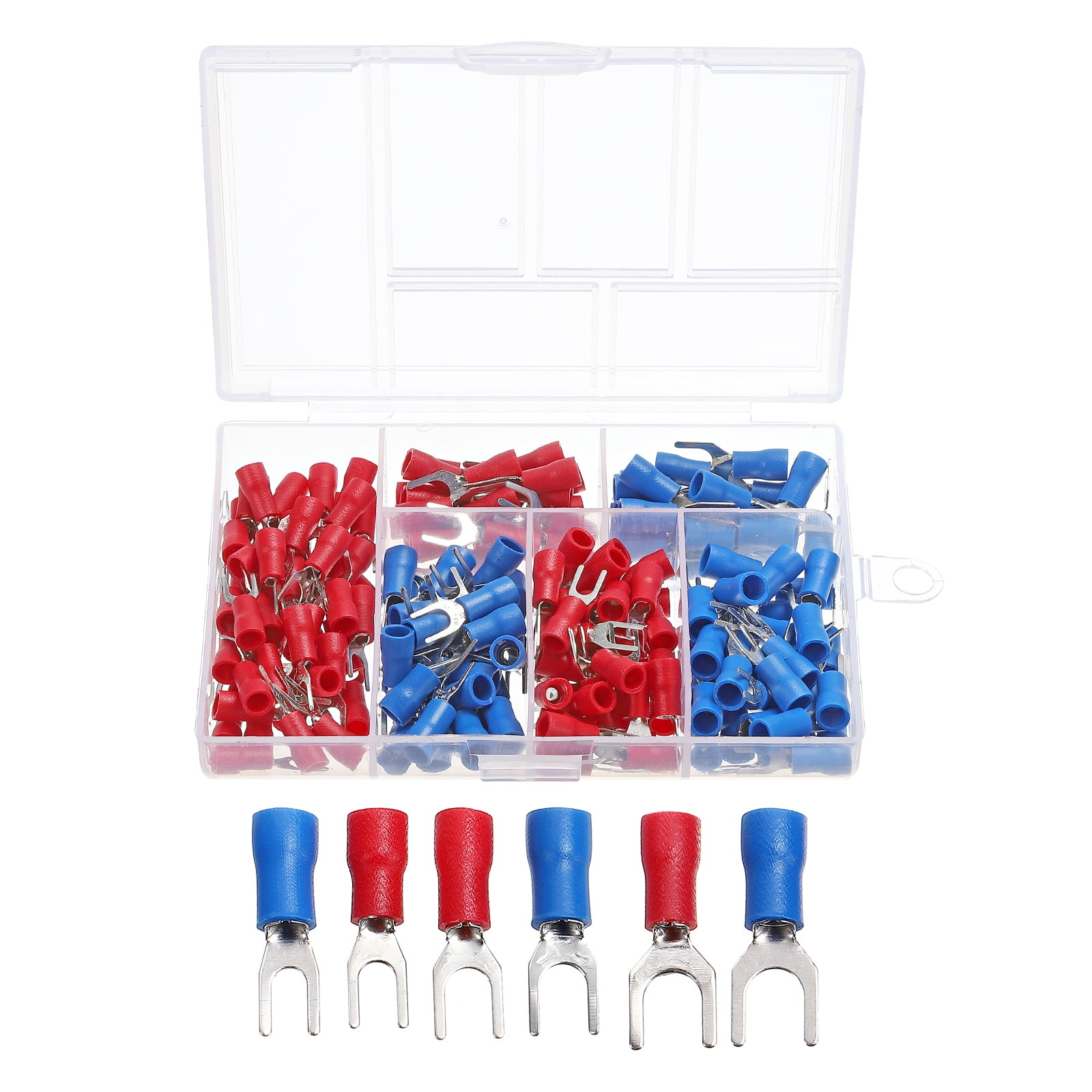Uxcell Electrical Connectors 190PCS Crimp Terminal Kit for Home ...