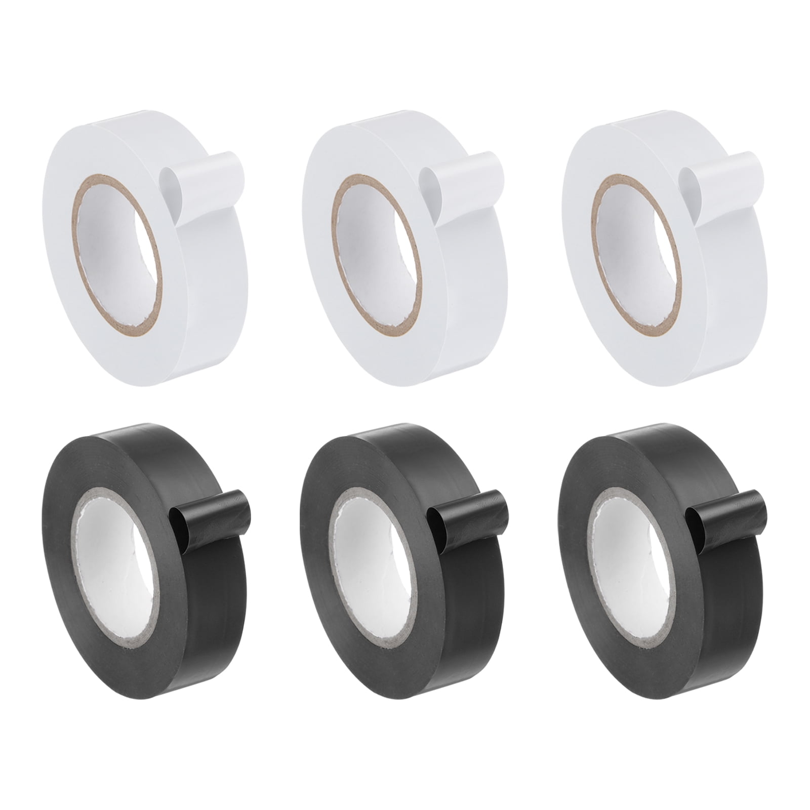 Uxcell Electrical Tape, 3/4" x 66 Ft Adhesive Sticker Insulation Tape ...