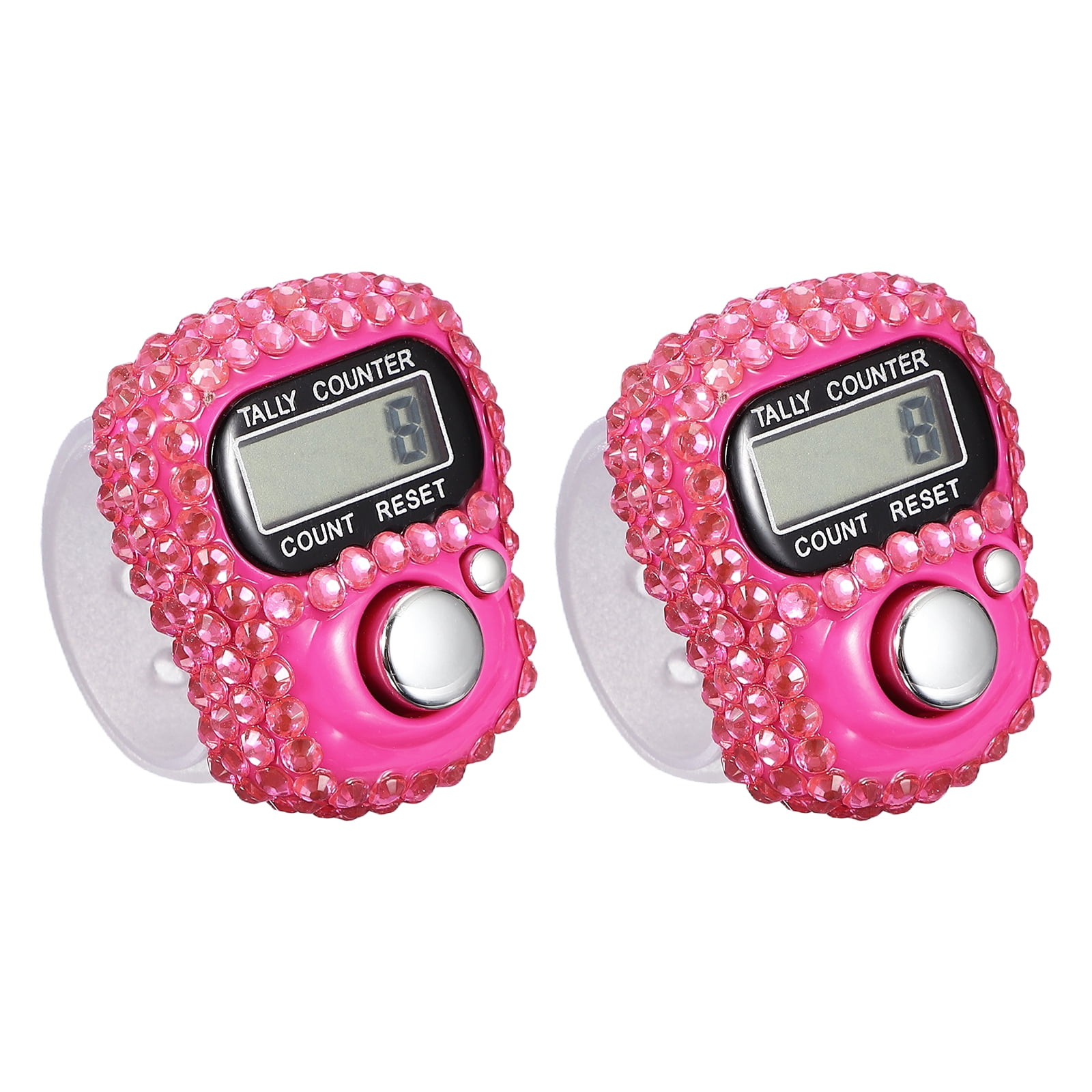 Uxcell Electronic Finger Tally Counter, Resettable Mini Lap Finger ...