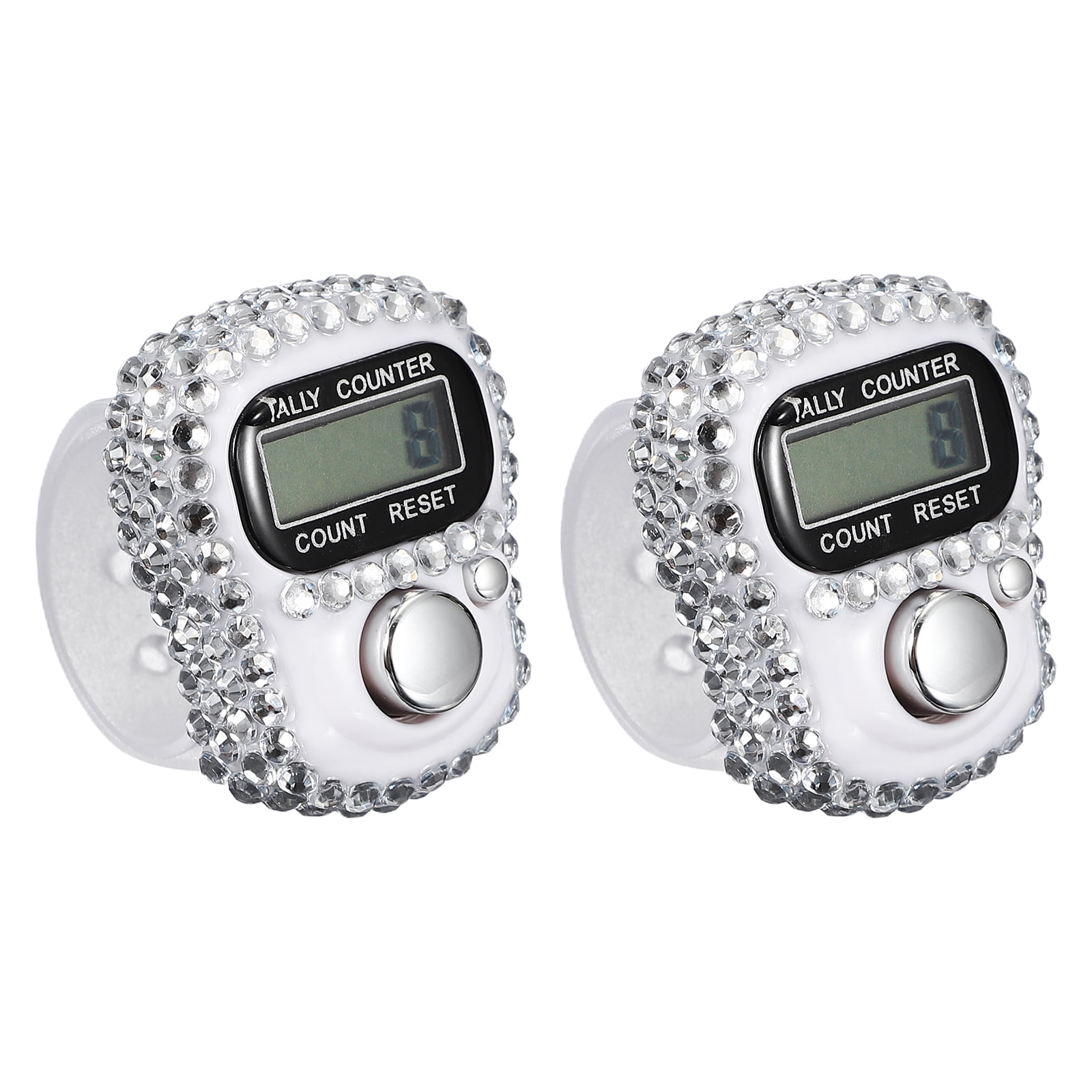 Uxcell Electronic Finger Tally Counter, Resettable Mini Lap Finger ...