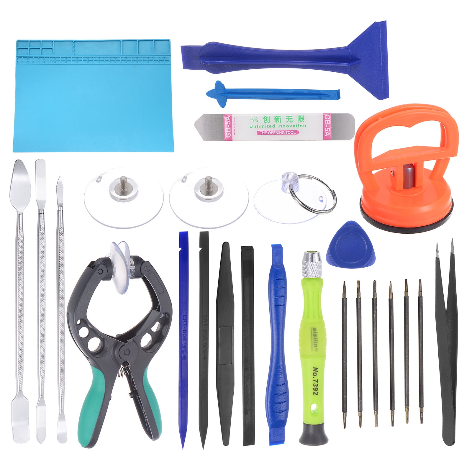 Uxcell Electronics Repair Tool Kit 18 in 1 Magnetic Precision ...