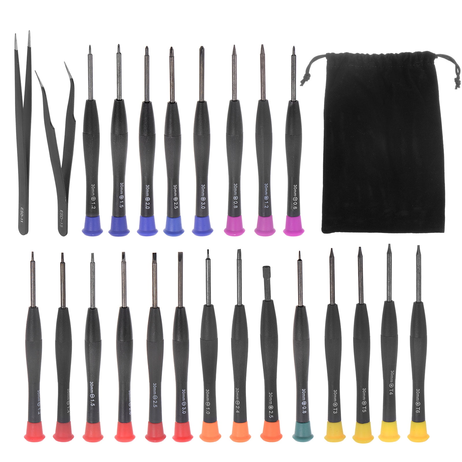 Uxcell Electronics Repair Tool Kit 24 in 1 Magnetic Precision ...
