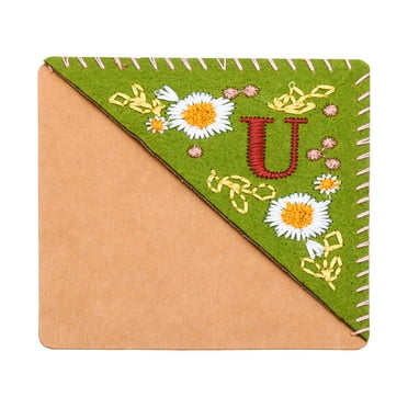 Uxcell Corner Bookmarks Book Marks Paper Page Markers Clip PU Leather ...