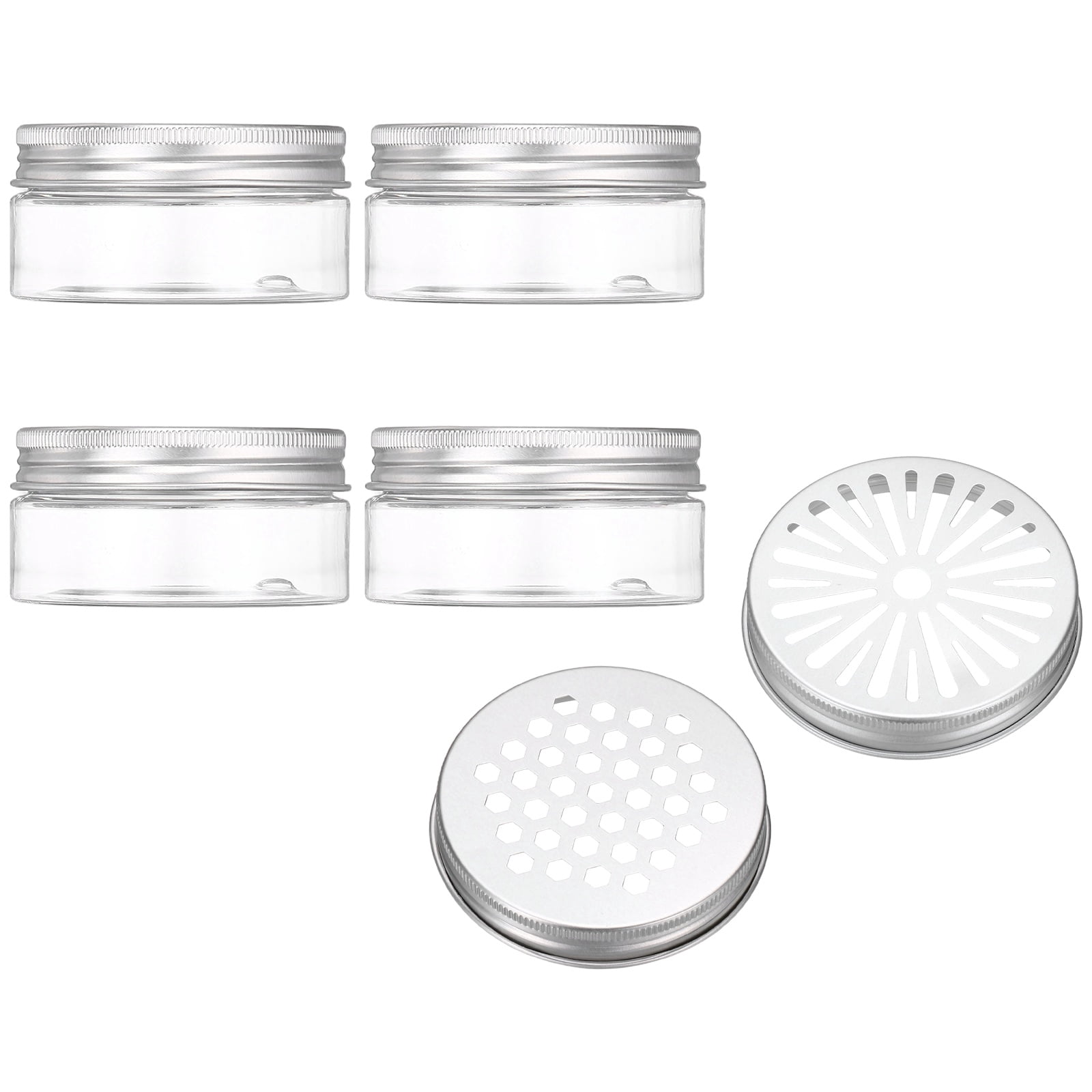 Uxcell Empty Scent Beads Container, Air Freshener Tin Round Refillable ...