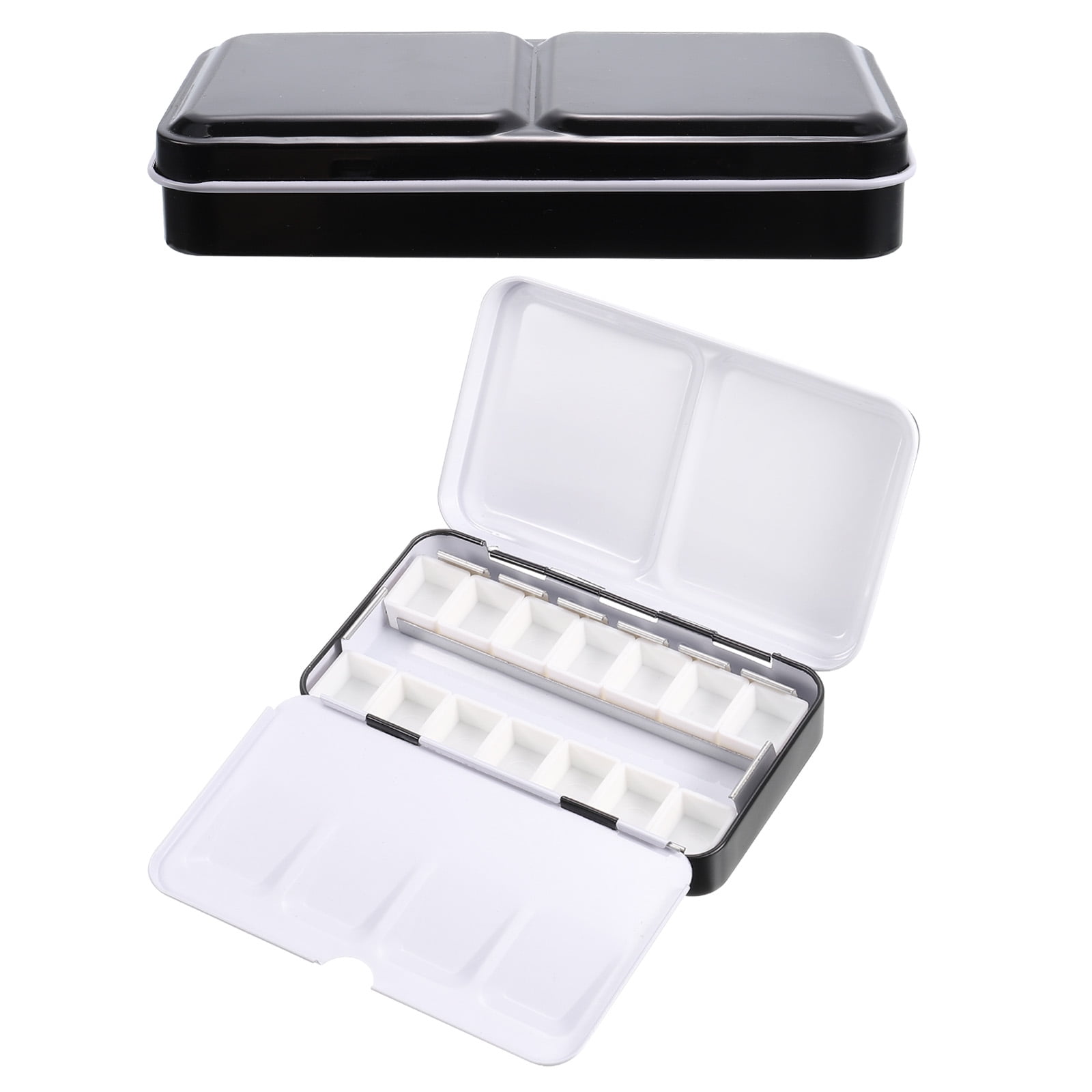 Customer reviews for Uxcell Empty Watercolor Palette, Metal Watercolor ...