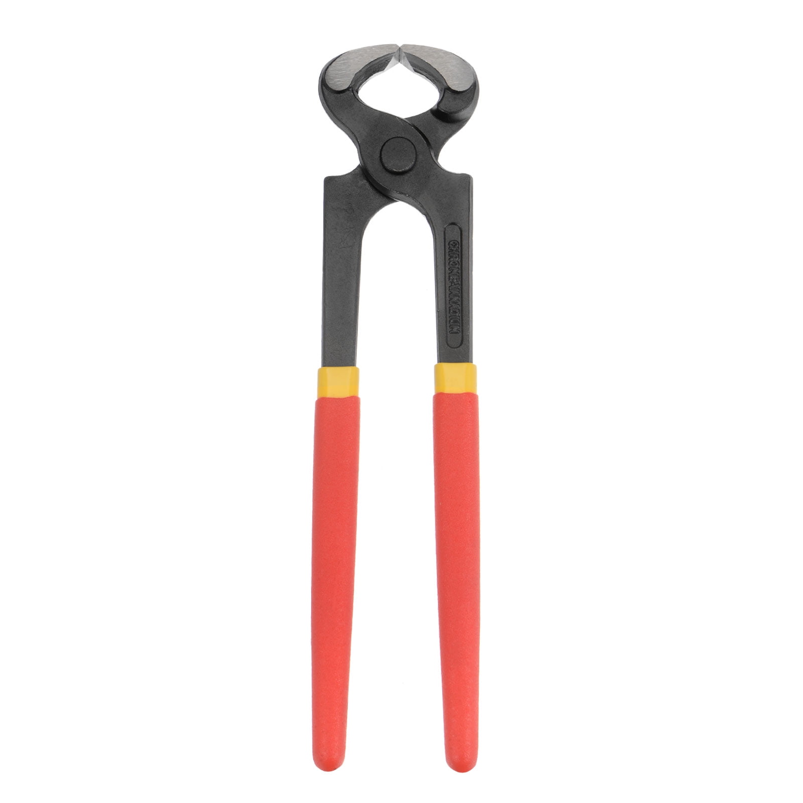 Uxcell End Cutting Pliers 10" Nail Nippers Puller Plier with Red Yellow ...
