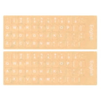 Spanish Keyboard Stickers PC Keyboard Sticker White Background with ...