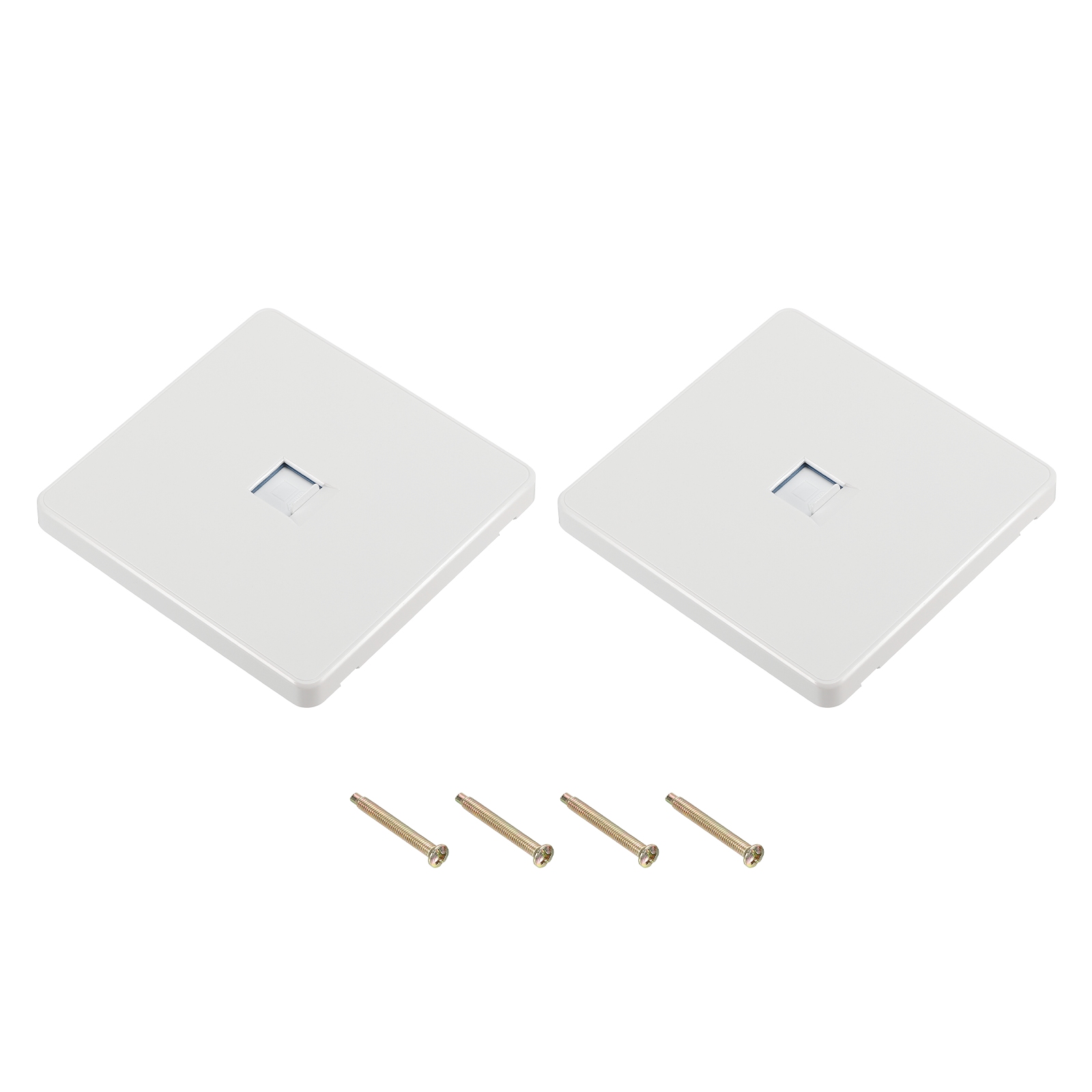 Uxcell Ethernet Socket Single Port RJ45 CAT6 Wall Plate for Ethernet ...