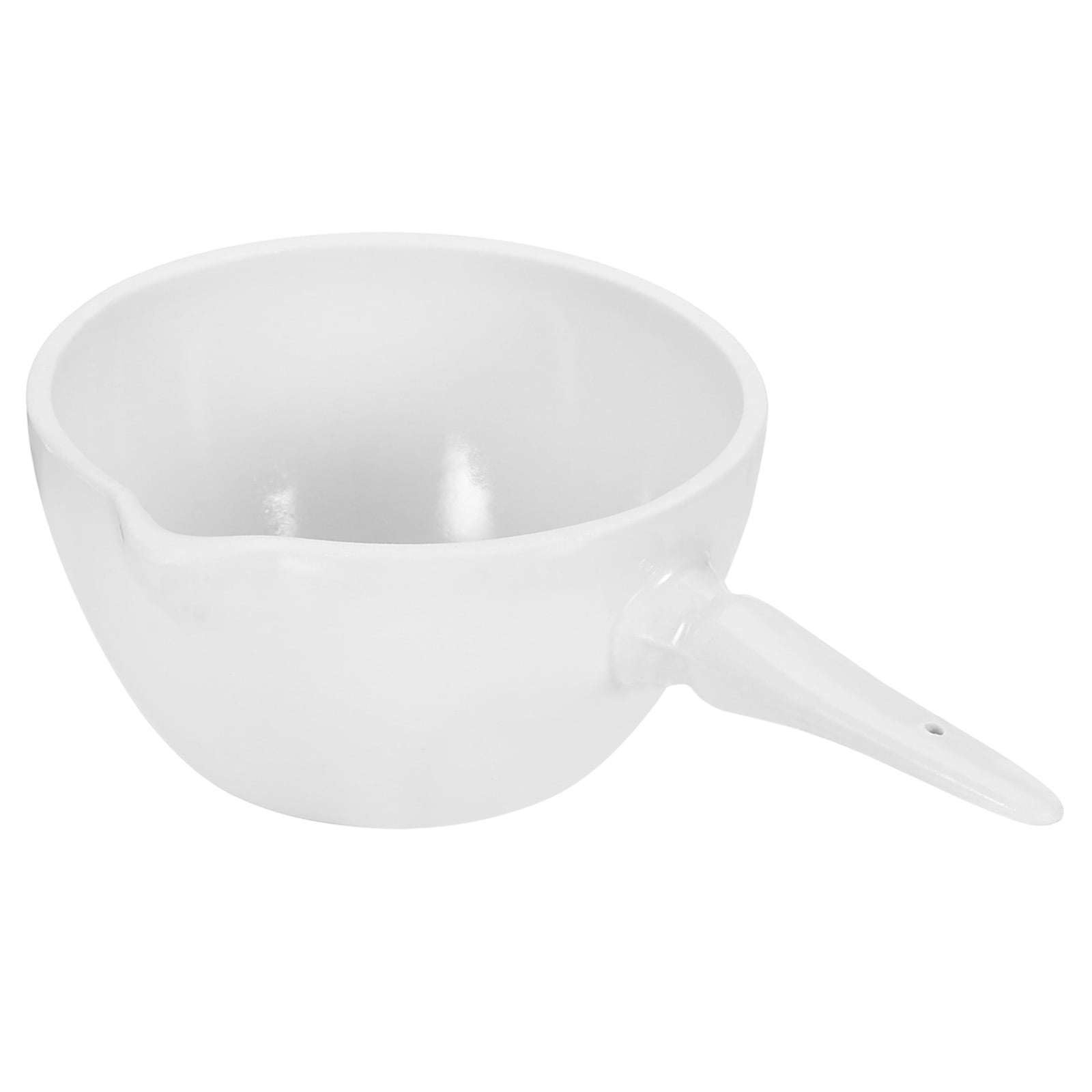 Uxcell Evaporation Bowl Melting Cup Pot with Handle 100ml Porcelain ...