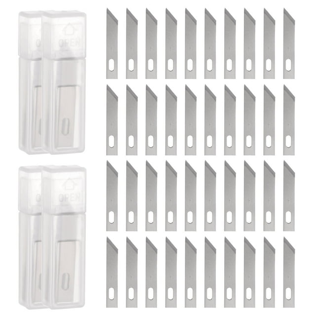 Uxcell Exacto Knife Blades #1 Hobby Knife Blades Precision Exacto ...