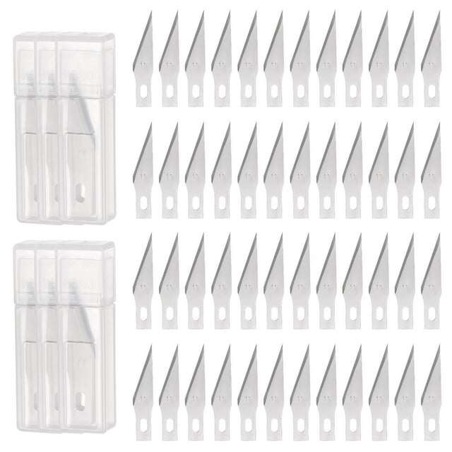 Uxcell Exacto Knife Blades #11 Hobby Knife Blades Precision Exacto ...