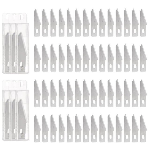 Uxcell Exacto Knife Blades #2 Hobby Knife Blades Precision Exacto ...