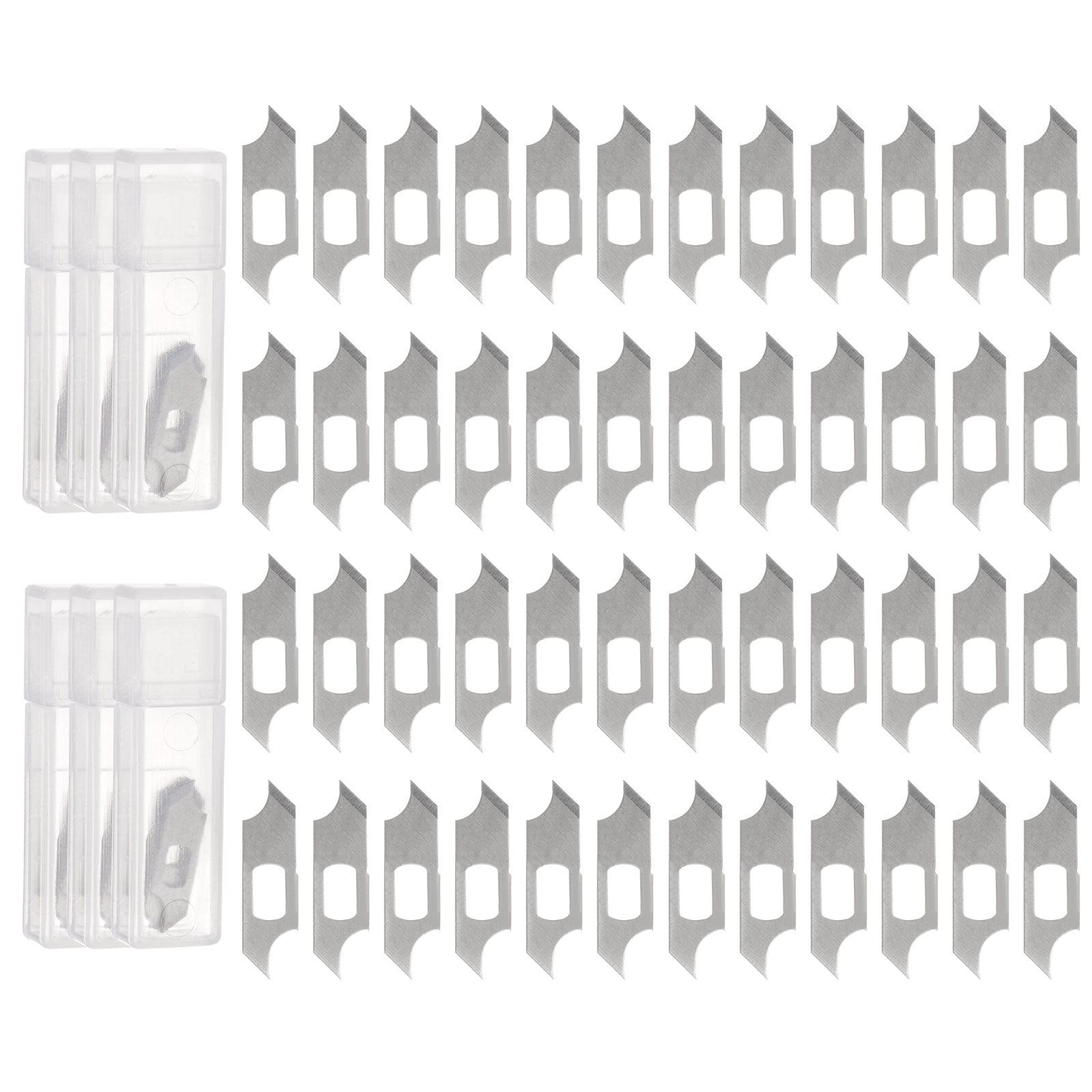 Uxcell Exacto Knife Blades Compass Hobby Knife Blades Precision Exacto ...