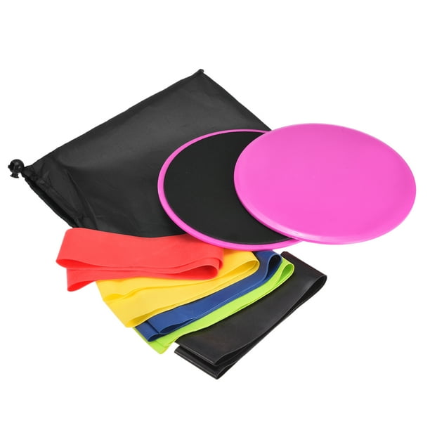 Uxcell Exercise Core Sliders, Dual-Sided Glider Discs & 5 Resistance ...