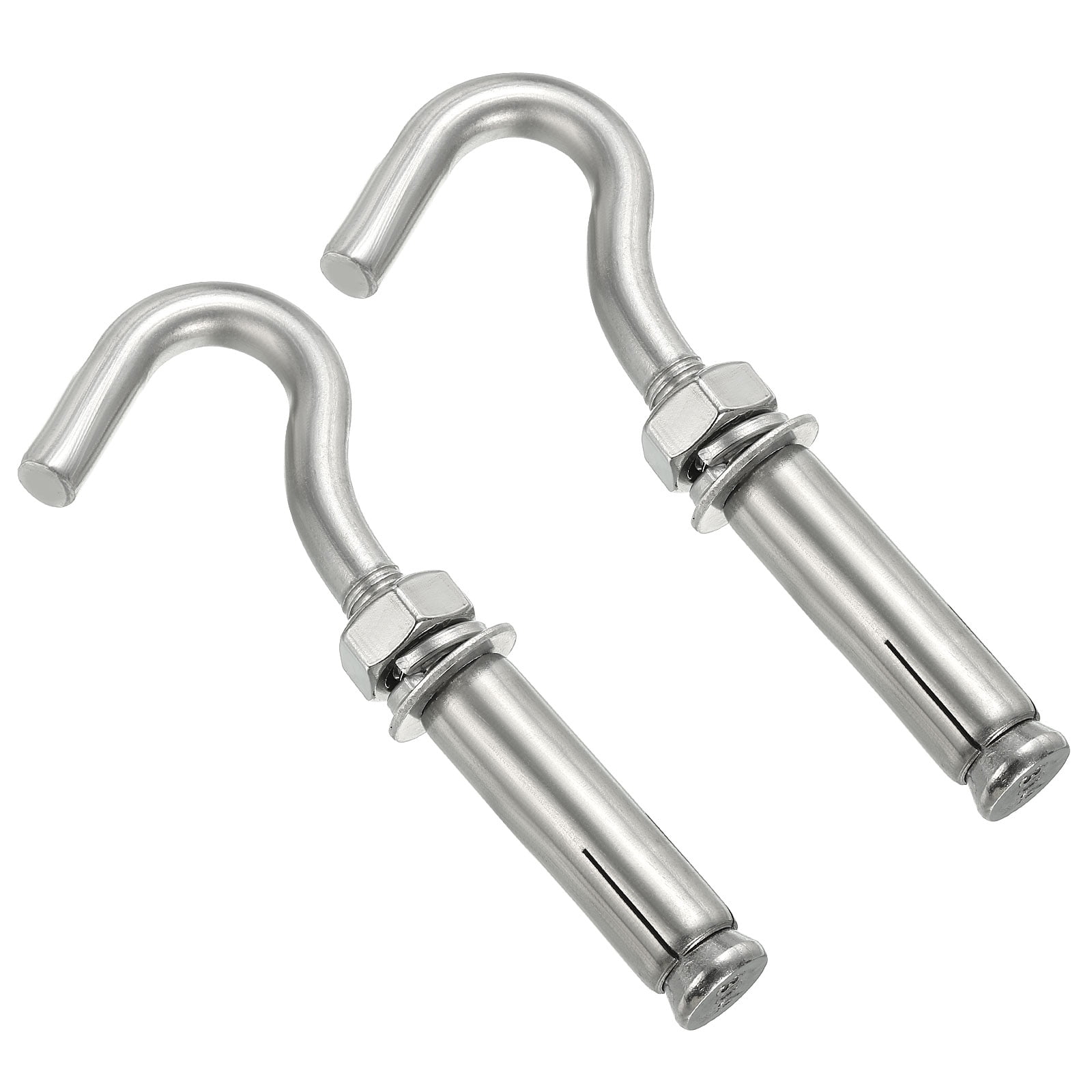 Uxcell Expansion Hook M10 304 Stainless Steel Concrete Wall Hook Open ...