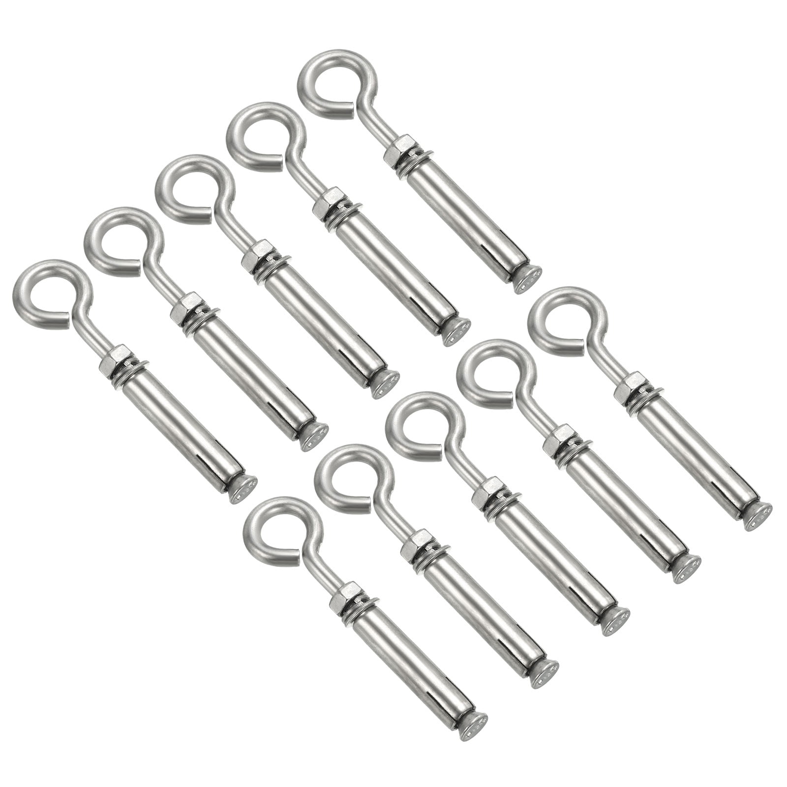 Uxcell Expansion Hook M6 304 Stainless Steel Concrete Wall Hook Screw ...