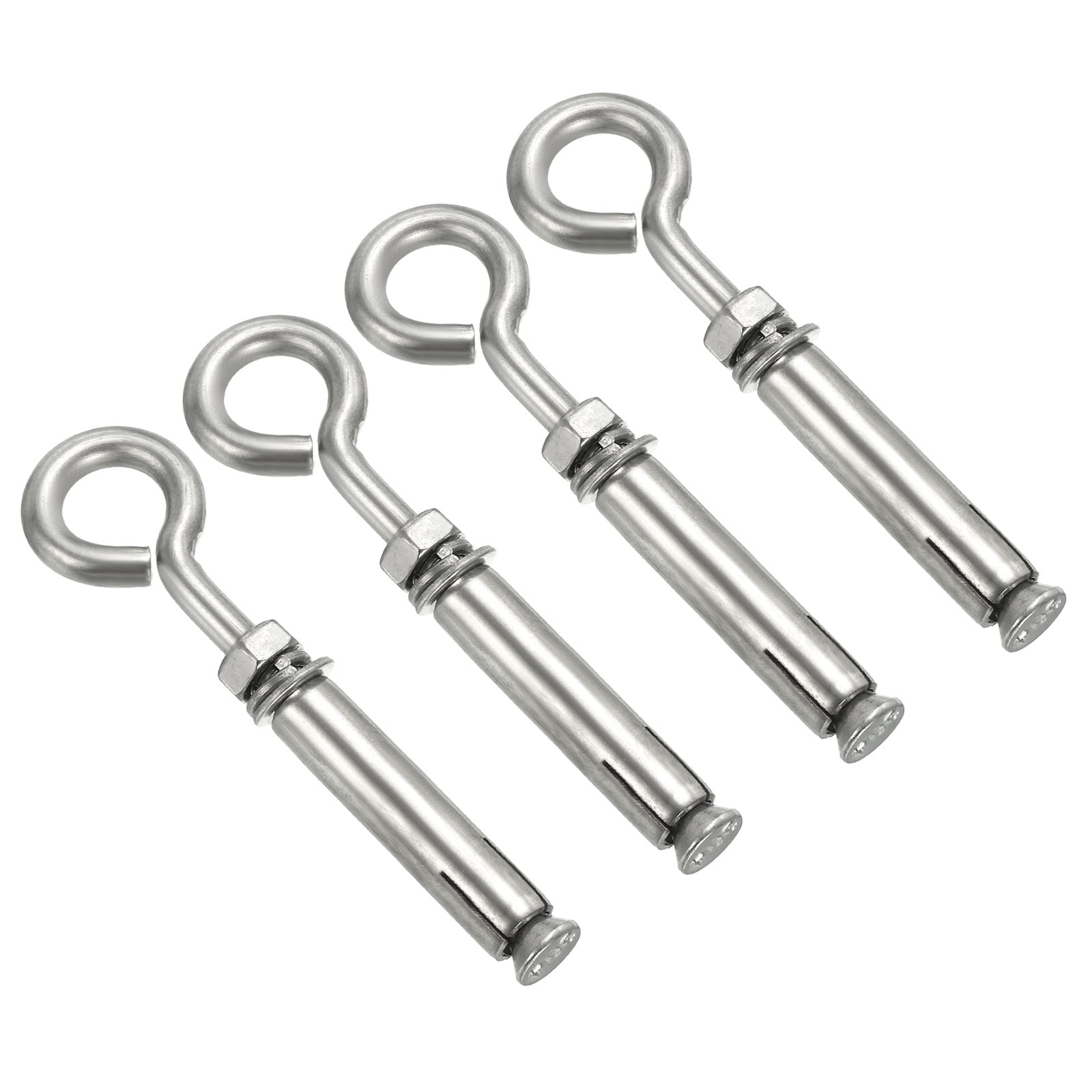 Uxcell Expansion Hook M6 304 Stainless Steel Concrete Wall Hook Screw ...