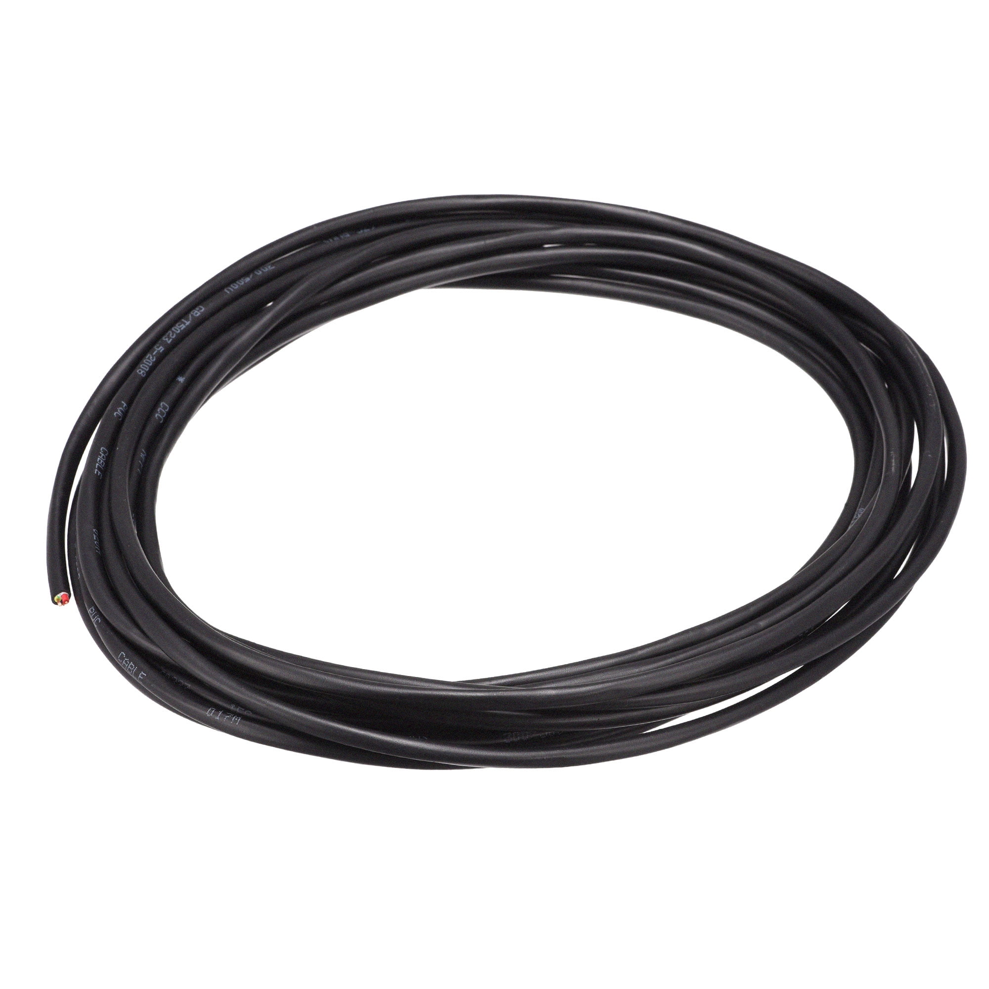 Uxcell Extension Wire Power Cable Copper Conductor 3 Core 20 AWG 25.5ft ...