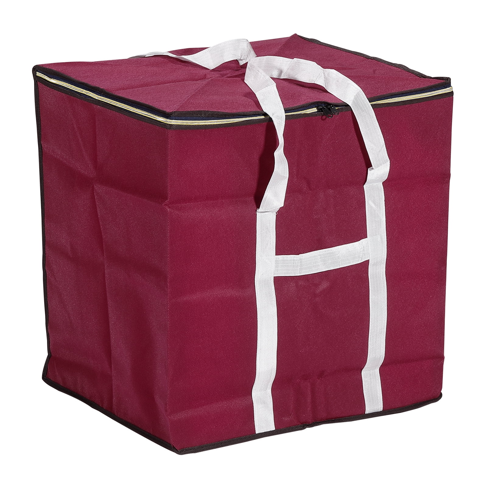 Uxcell Extra Large Size Storage Tote with Zippers Heavy Moving Tote ...