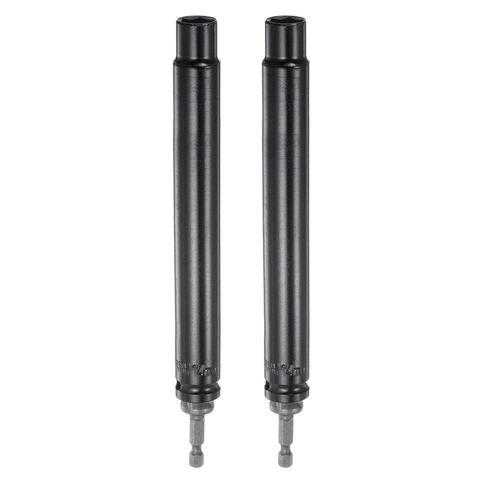 Uxcell Extra Long Hollow Socket, 14mm x 200mm Deep Well Impact Nut ...