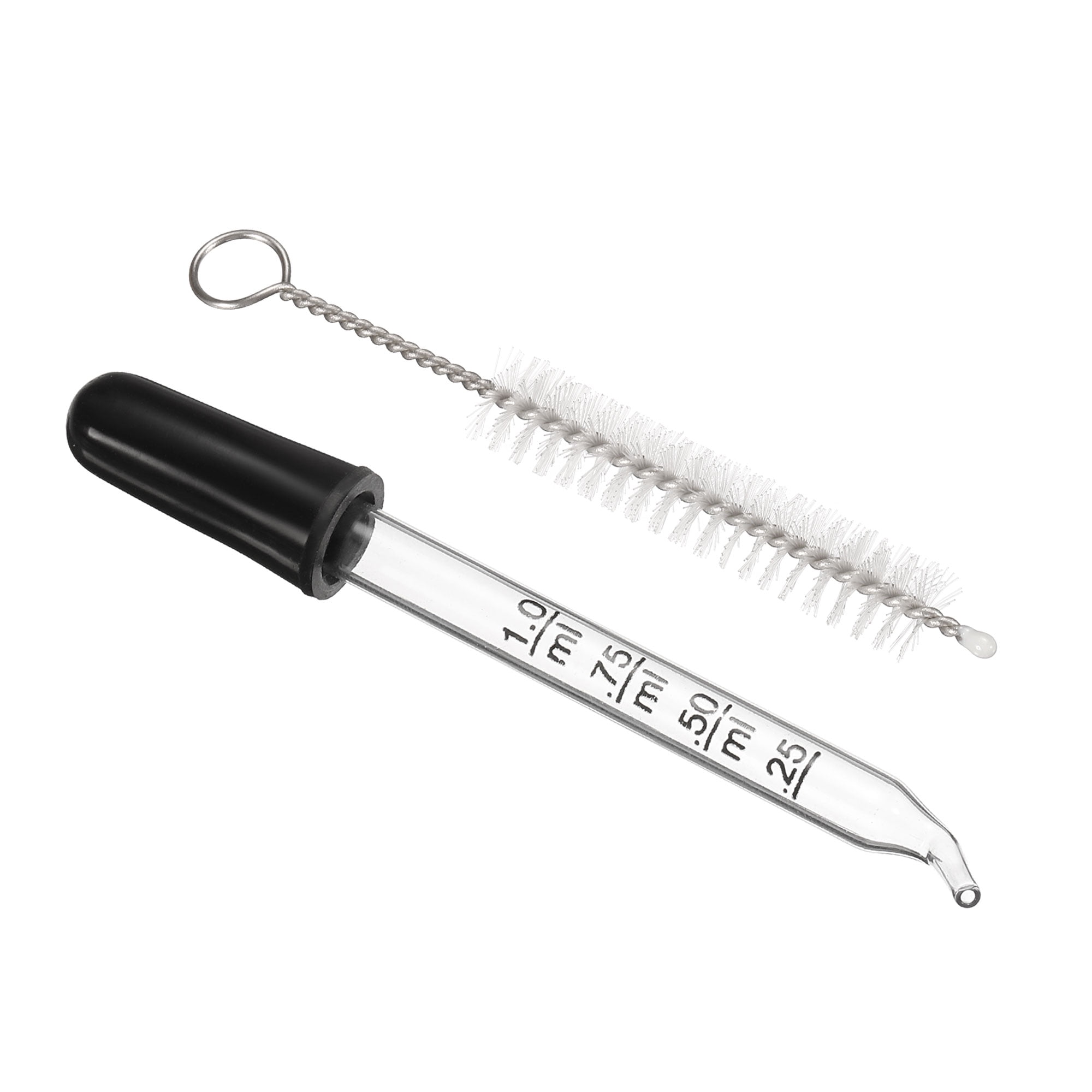 Uxcell Eye Dropper Kit, 2set 1ml Glass Bent Tip Graduated Ear Dropper ...