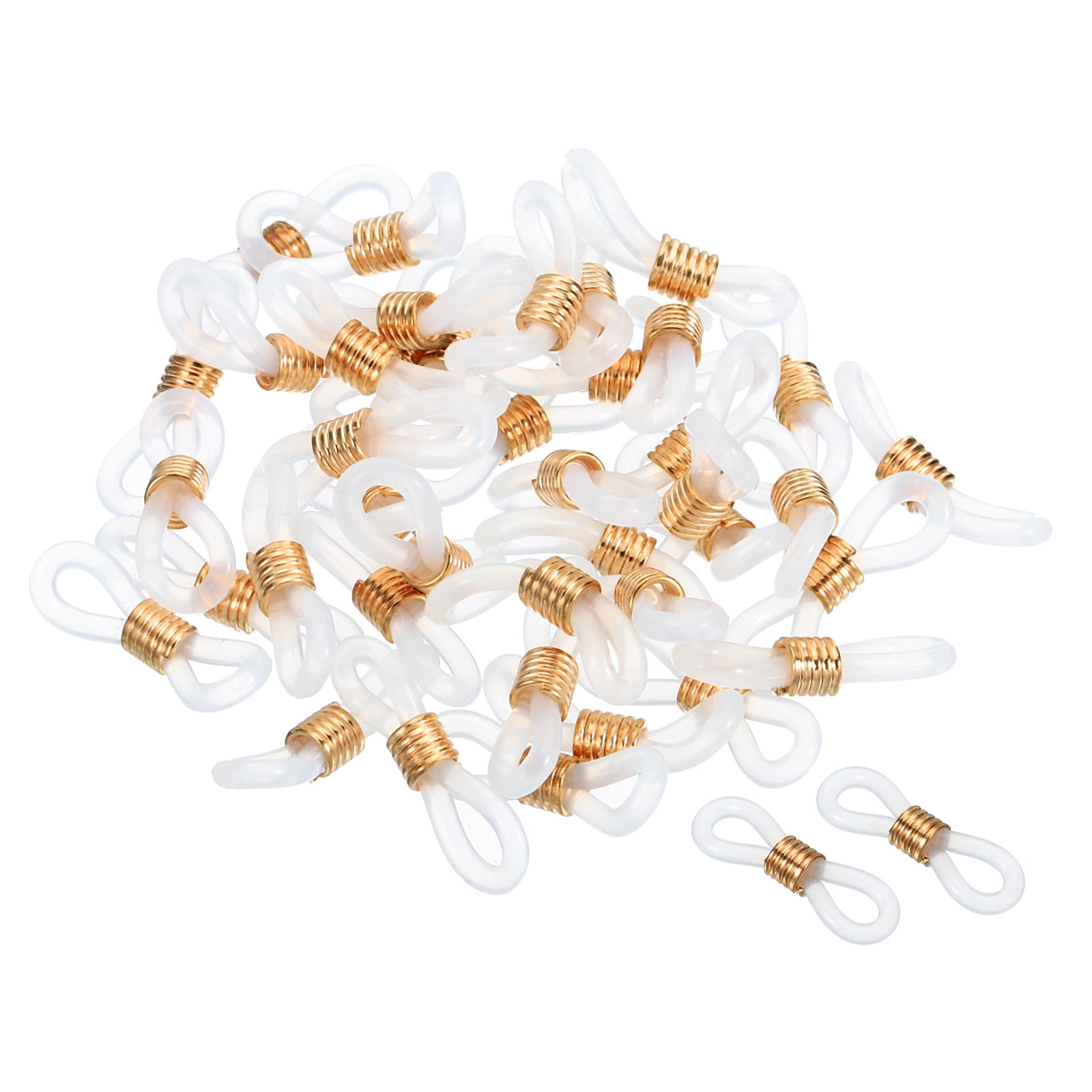 Uxcell Eyeglass Chain Connector Sunglasses Silicon Rubber Strap Holder ...