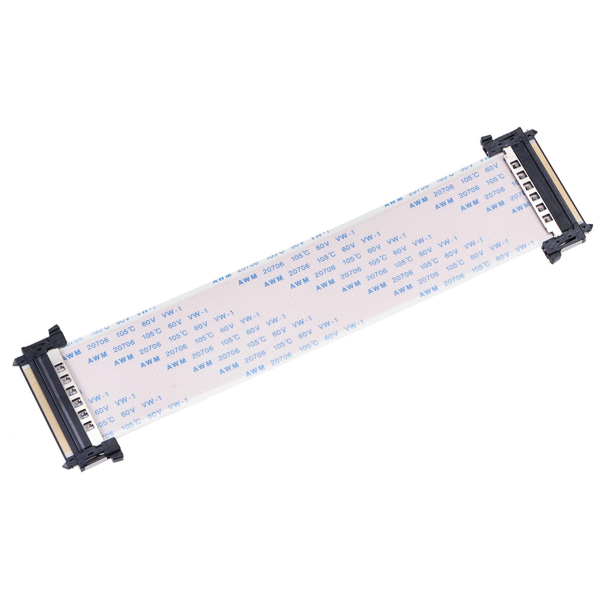 Uxcell FFC FPC Cable 0.02" Pitch 51 Pin 5.91" Flat Ribbon Cable for LCD Screen - Walmart.com