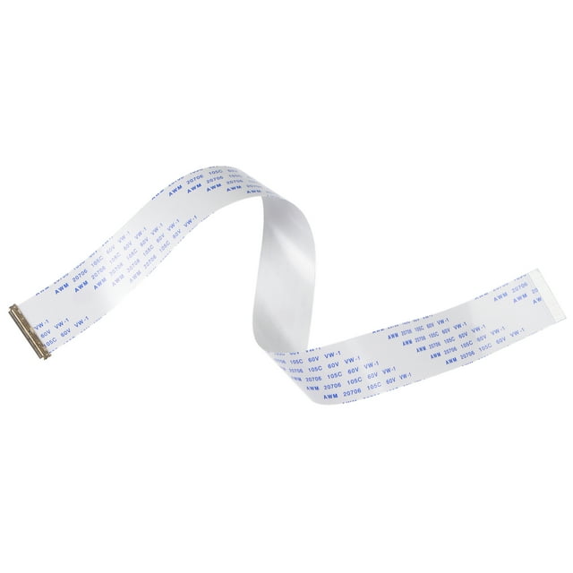 Uxcell FFC FPC Cable 0.5mm Pitch 40 Pin 300mm Flat Ribbon Cable for LCD ...