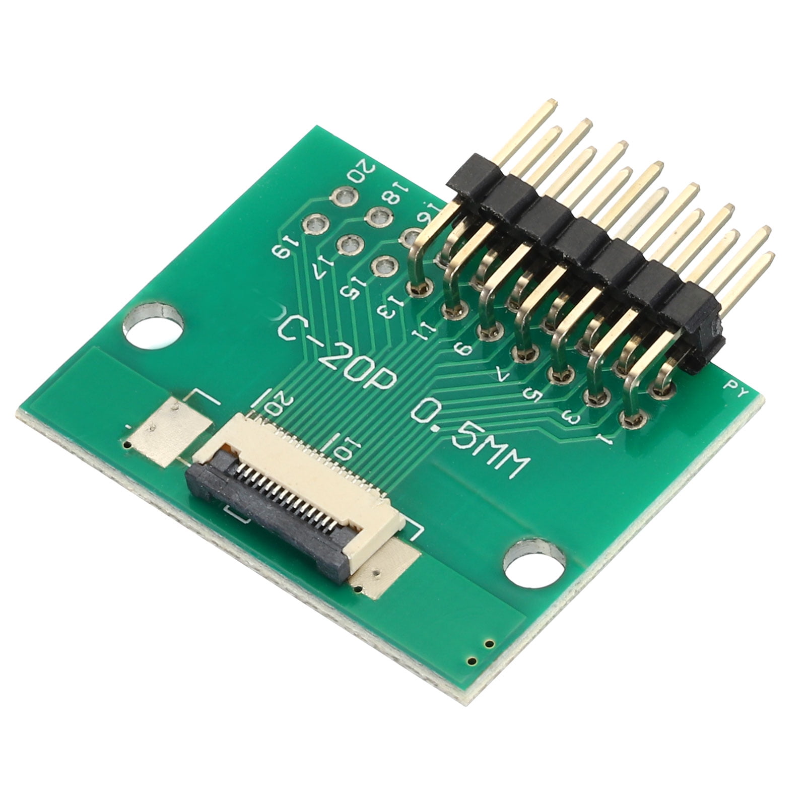 Uxcell FFC FPC Connector Board 14 Pin 0.5mm 2.54mm to 1.0mm 2.54mm DVD ...