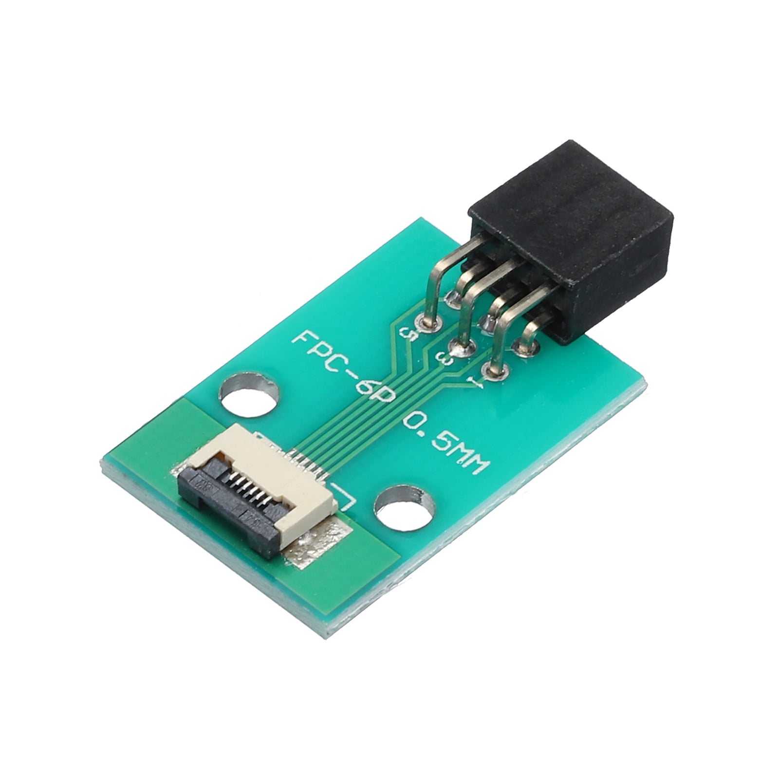 Uxcell FFC FPC Converter Board 6 Pins 0.5mm Back 1.0mm Pitch to DIP 2 ...