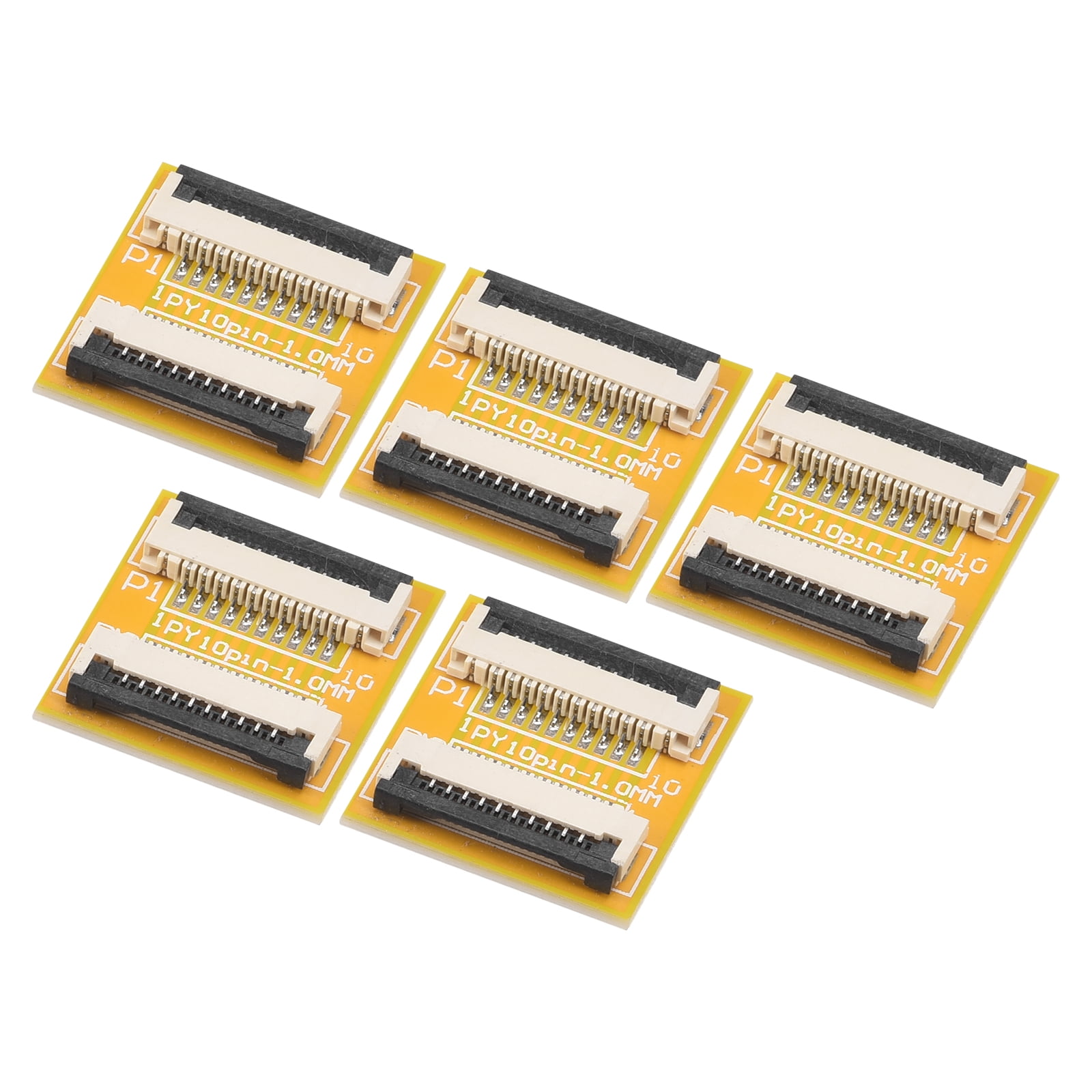 Uxcell FFC FPC Extension Board PCB Extend Connector 10 Pin 1.0mm Pitch Single Side 5 Pack ...