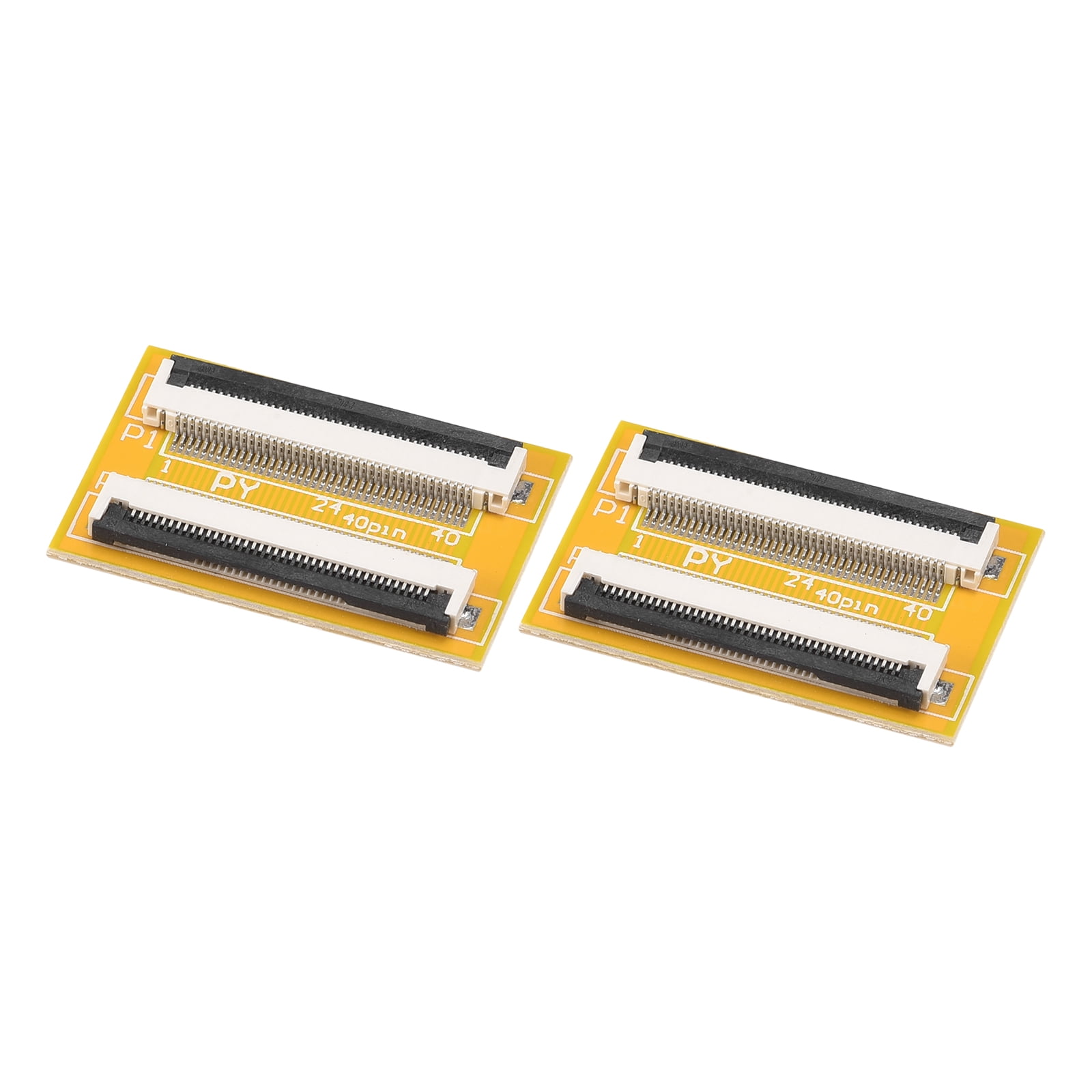 Uxcell FFC FPC Extension Board PCB Extend Connector 40 Pin 0.5mm Pitch Single Side 2 Pack ...