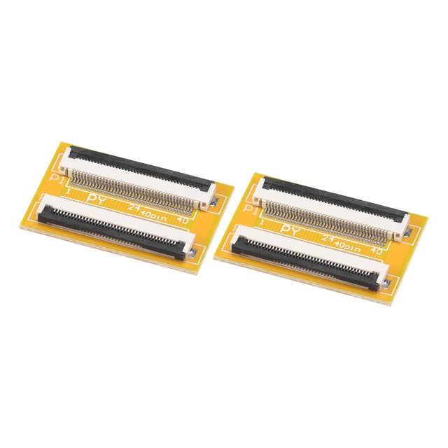 Uxcell FFC FPC Extension Board PCB Extend Connector 40 Pin 0.5mm Pitch Single Side 2 Pack ...
