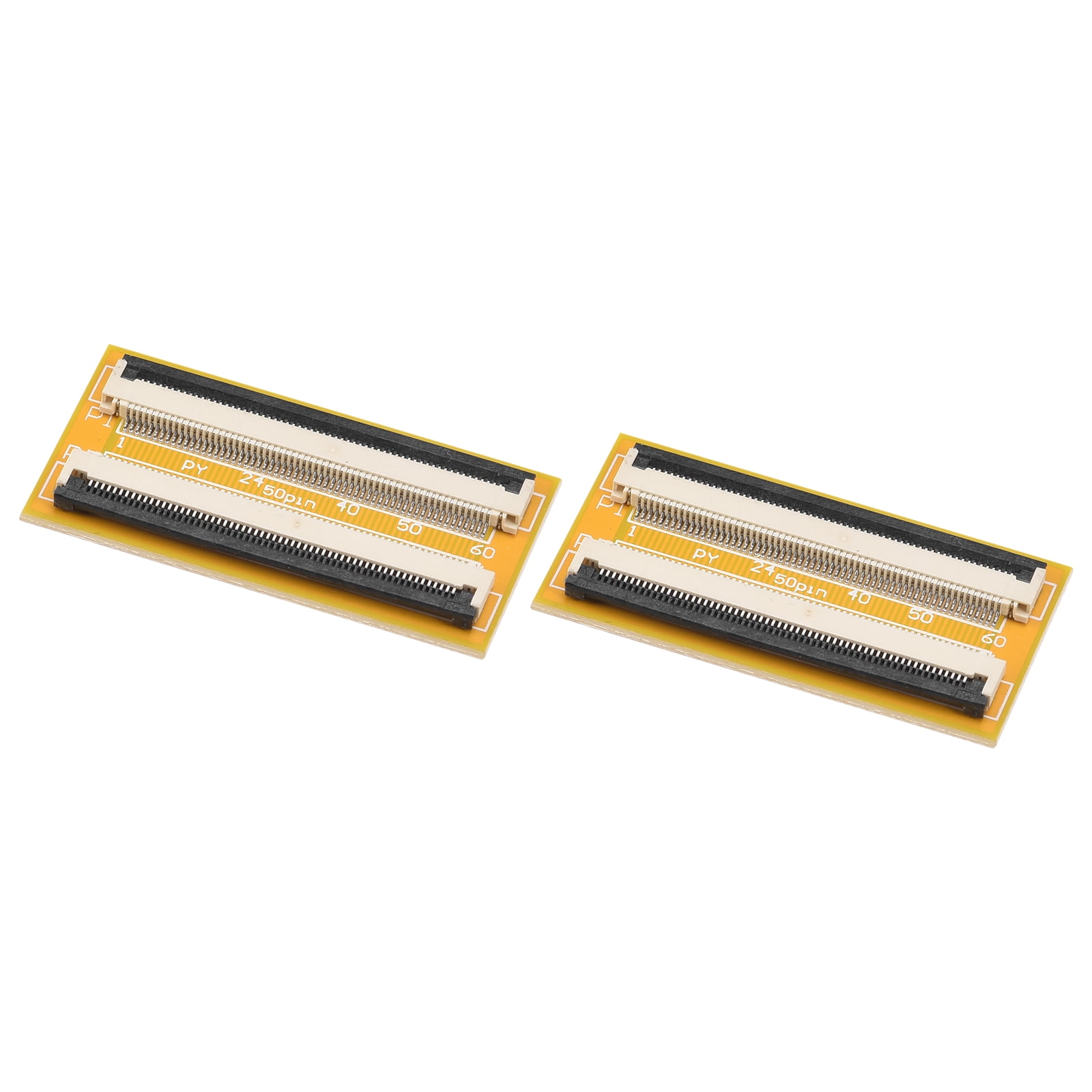 Uxcell FFC FPC Extension Board PCB Extend Connector 60 Pin 0.5mm Pitch Single Side 2 Pack ...