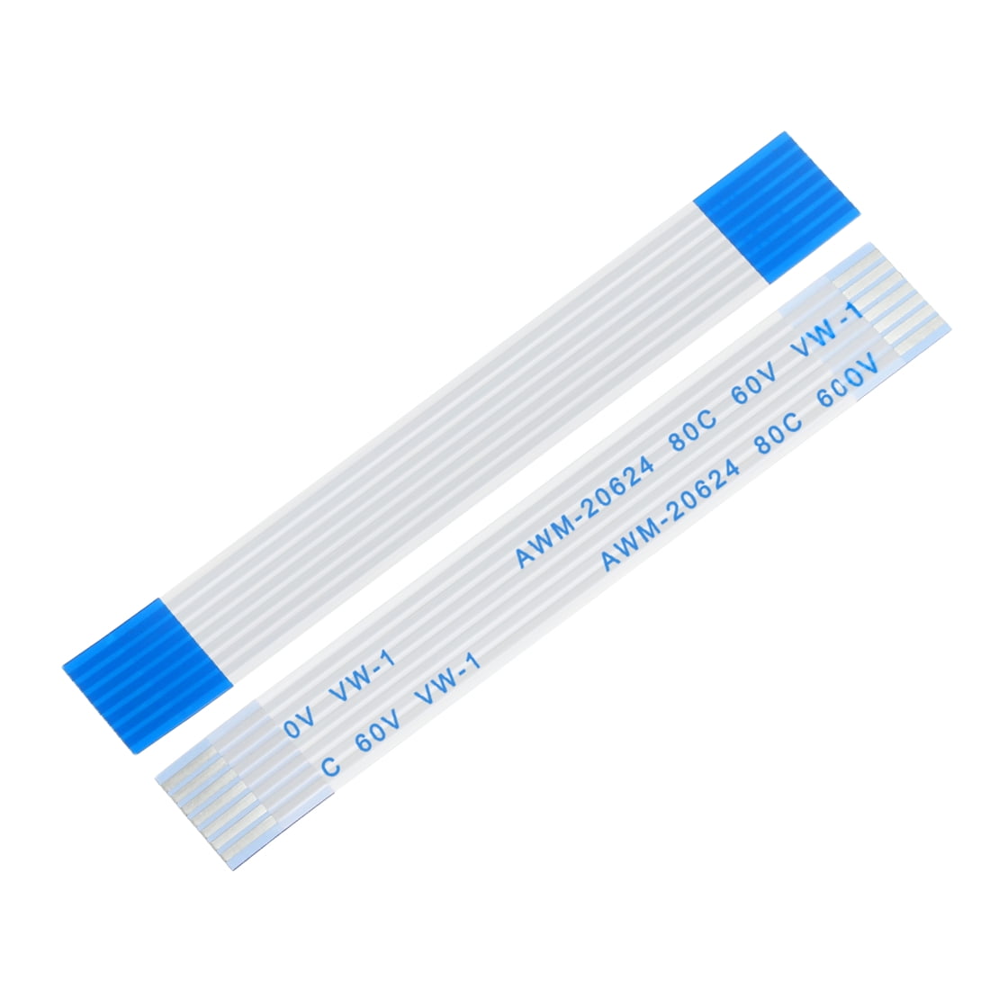 Uxcell FFC FPC Flat Flexible Cable, 7 Pins 1mm Pitch 60mm Long (A Type ...